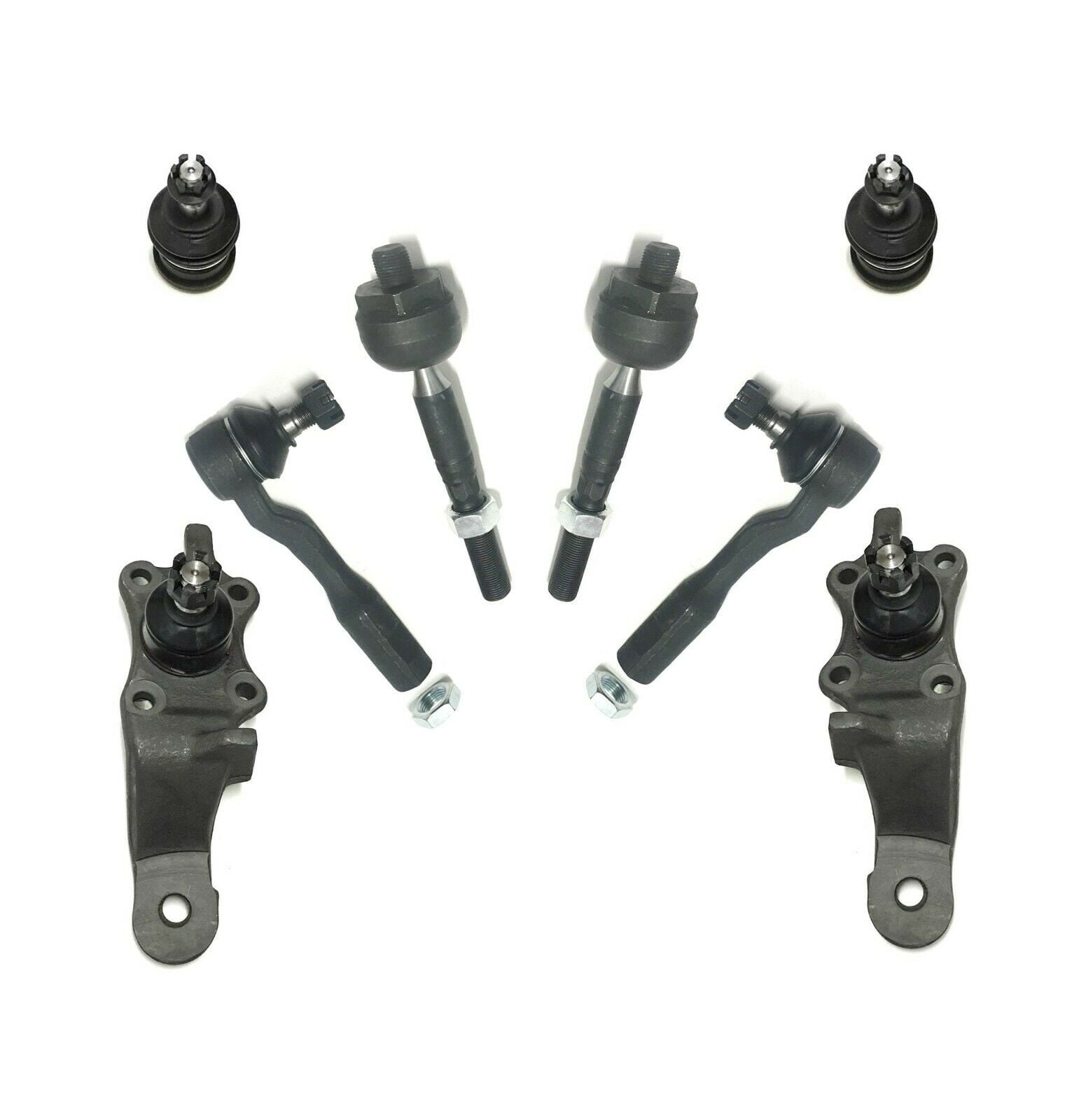8 Pc New Suspension Kit Left & Right Front Lower Ball Joints Inner ...