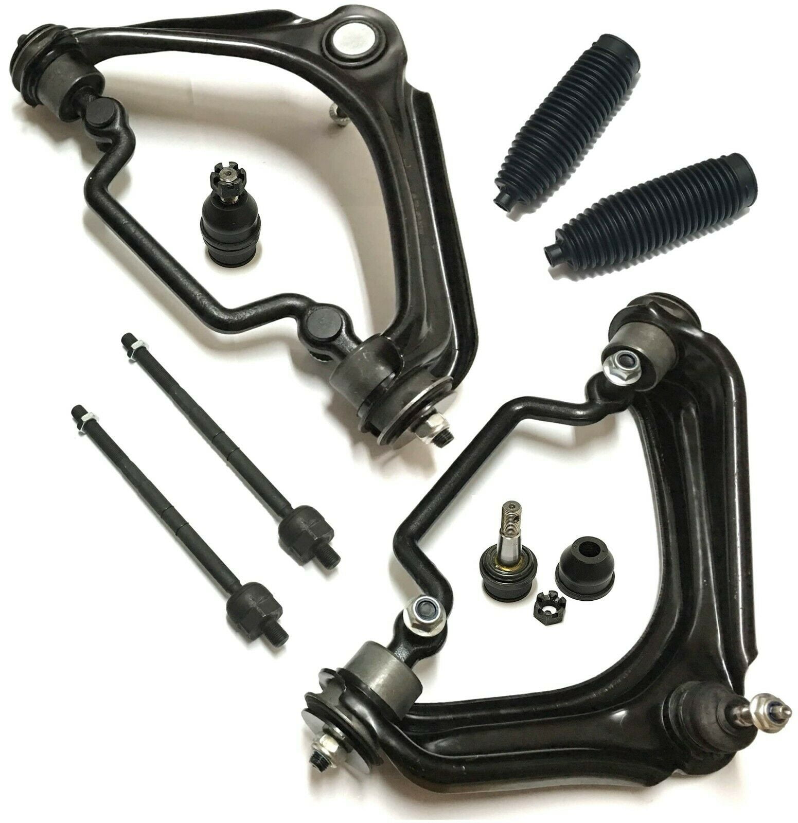 8 Pc Suspension Kit Lower Ball Joints, Rack and Pinion Bellows, Inner ...