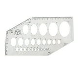 8 Pc Template Stencil Set Drawing Kit in Assorted Shapes - Walmart.com