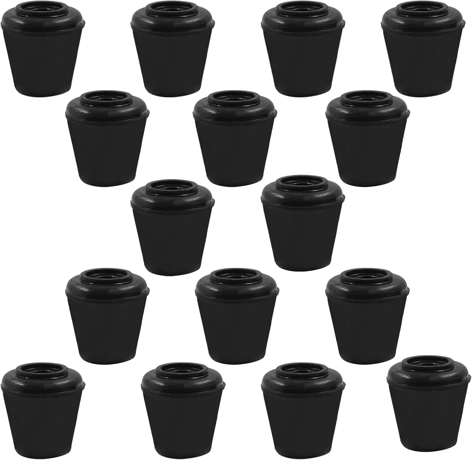 8 Pcs 1-1/4 Inch Rubber Chair Leg Caps Non-Slip Round Furniture Floor ...