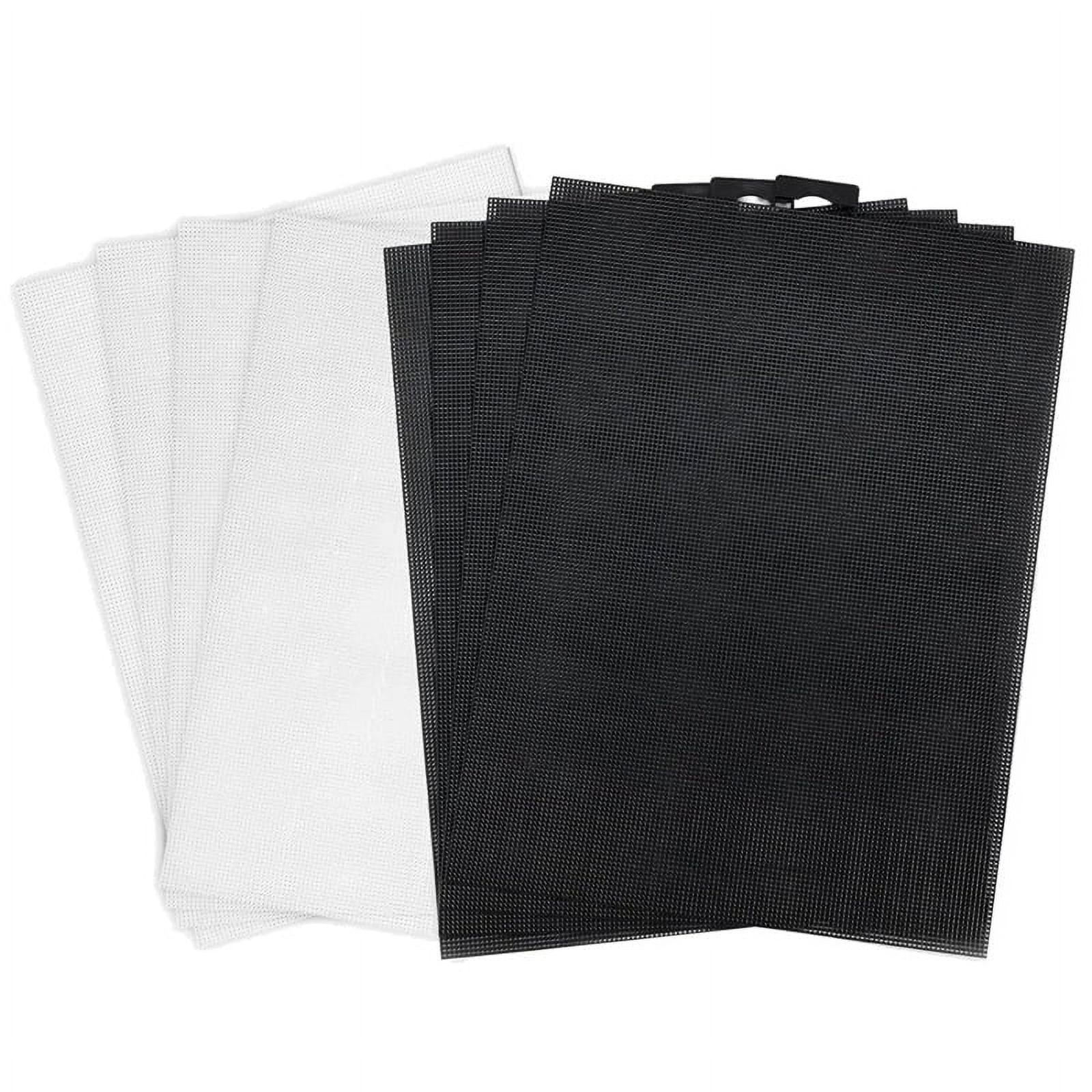 8 Pcs 14 CT Plastic Mesh Canvas Sheets Plastic Mesh, Plastic Mesh ...