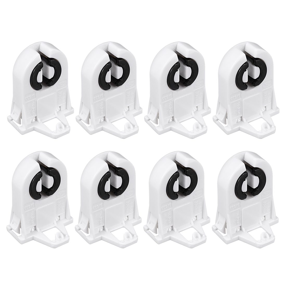 8 Pcs 2A G13-F266 T8 Socket G13 Base Fluorescent Lamp Holder Light ...