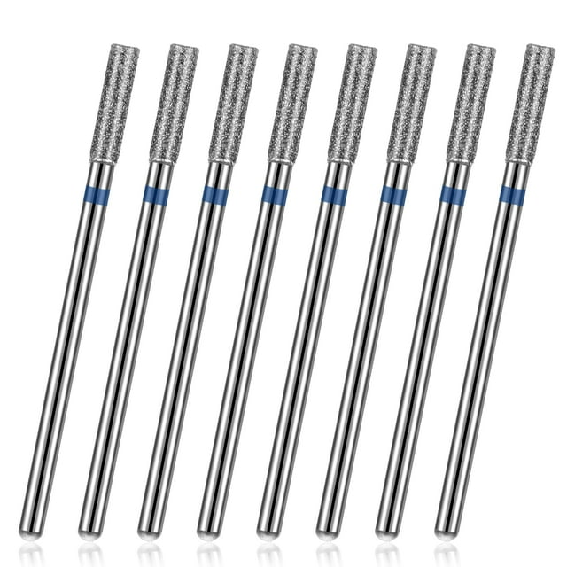 8 Pcs 3/32'' MMF7 Clean Drill Bit Barrel Nail Drill Bit Set Electric ...