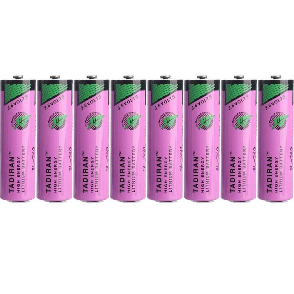 8 Pcs 3.6V SL-360 2.4Ah PLC/TL-5903 Battery 6ES7971-0BA00 for Siemens ...