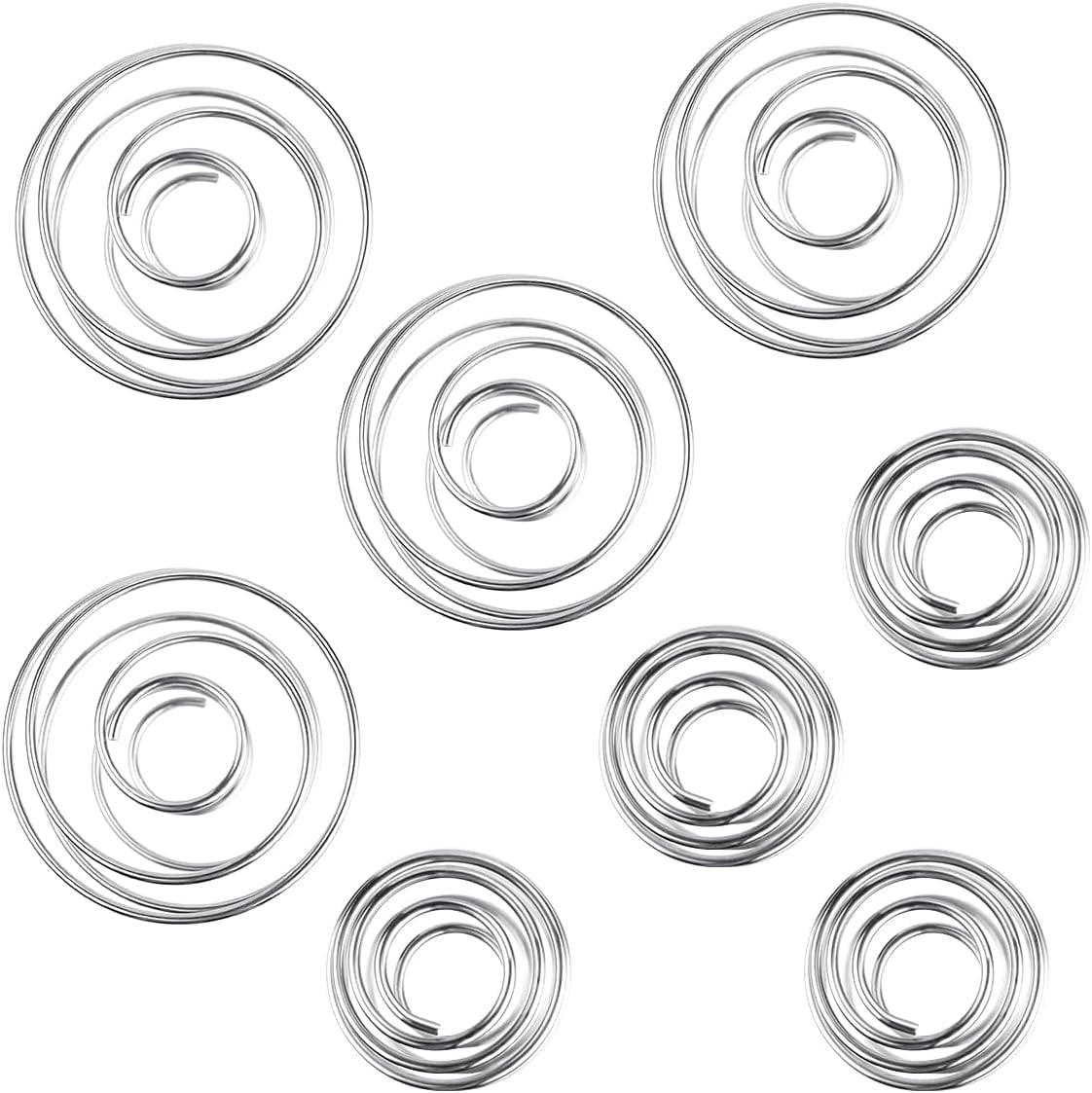 8 Pcs 304 Stainless Steel Shaker Balls 2 Sizes Milkshake Protein Balls ...
