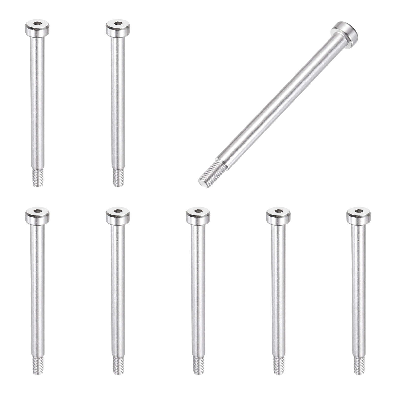 8 Pcs 304 Stainless Steel Shoulder Bolt 6mm Shoulder Dia 60mm Shoulder ...