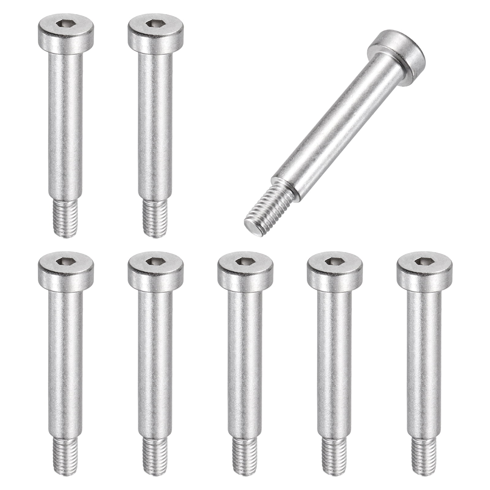 8 Pcs 304 Stainless Steel Shoulder Bolt 8mm Shoulder Dia 40mm Shoulder ...