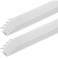 8 Pcs 45" Wall Corner Protector Trim Borders, 1 x 45 Inches SPC White ...