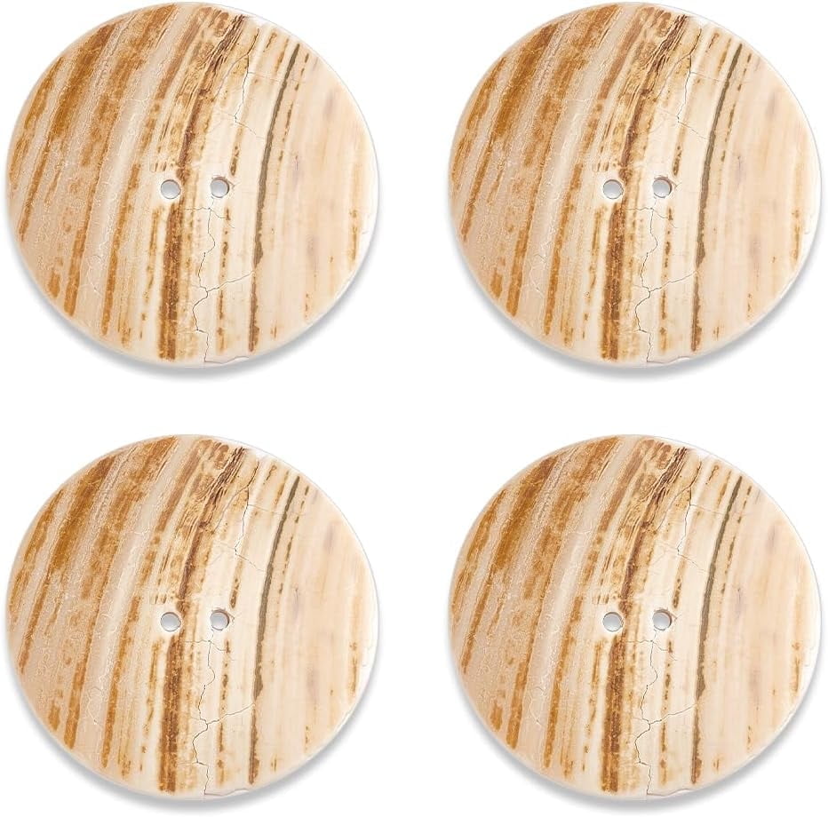 8 Pcs 49mm/1.93 Inch Iridescent Mother of Pearl Shell Coat Buttons ...