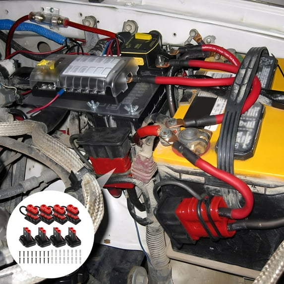 8 Pcs 50A Battery Quick Connector Practical Battery Quick Connect ...