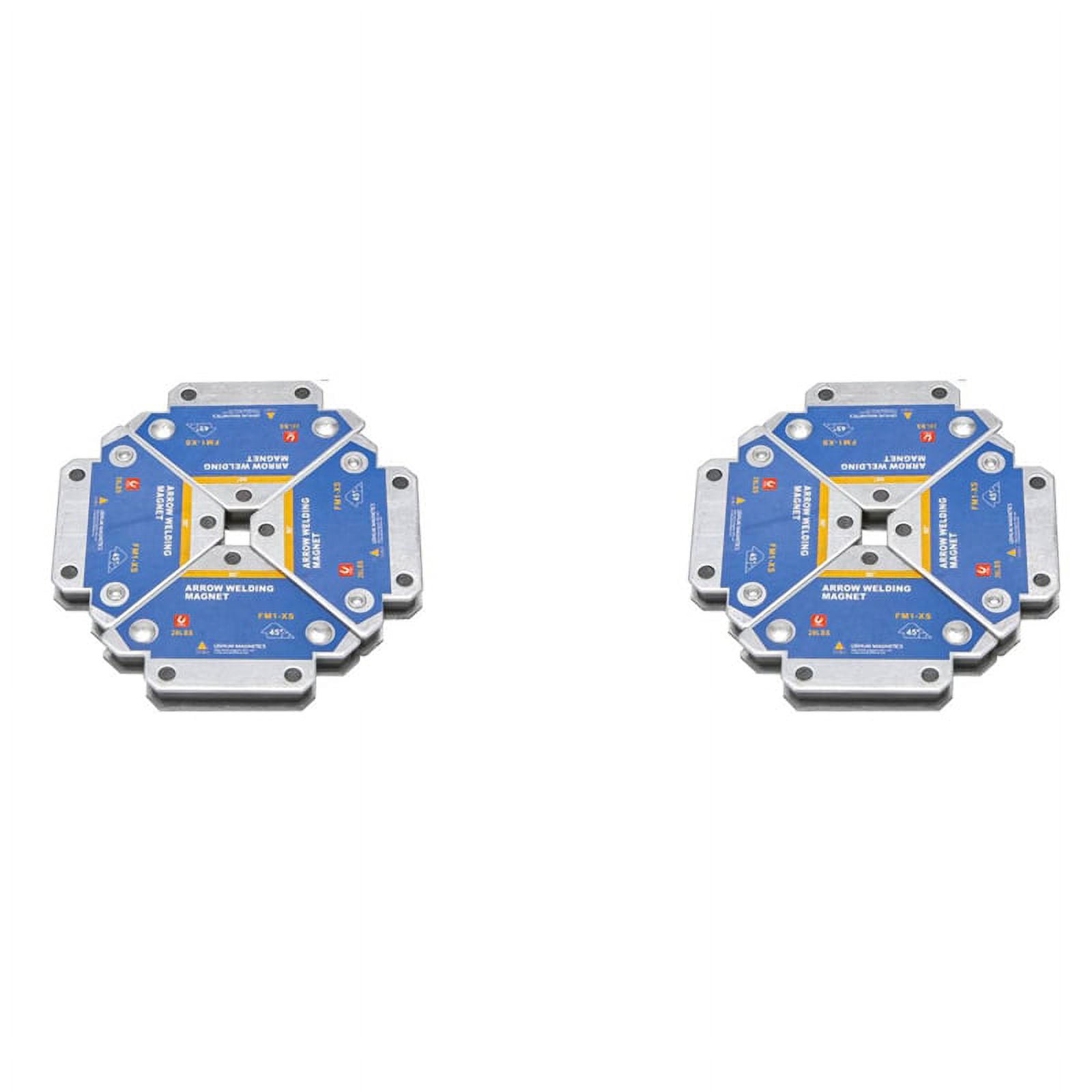 8 Pcs 50KG Magnetic Welding Holders Angle Solder Magnet Weld Fixer ...