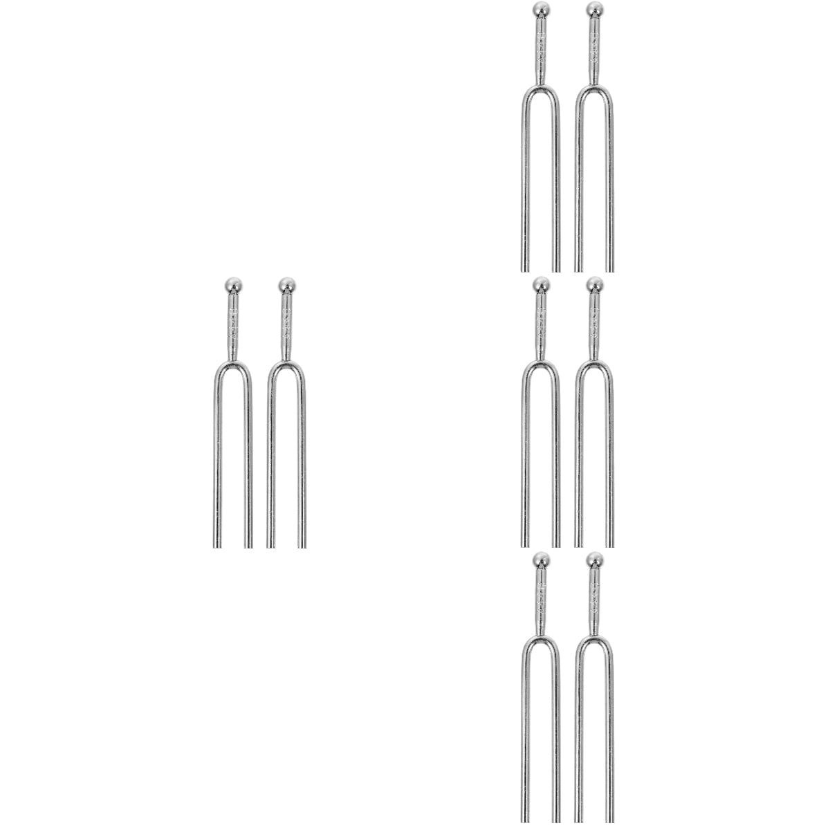 8 Pcs A 440hz Standard Tuning Forks Music Instrument Guitar Tuning ...