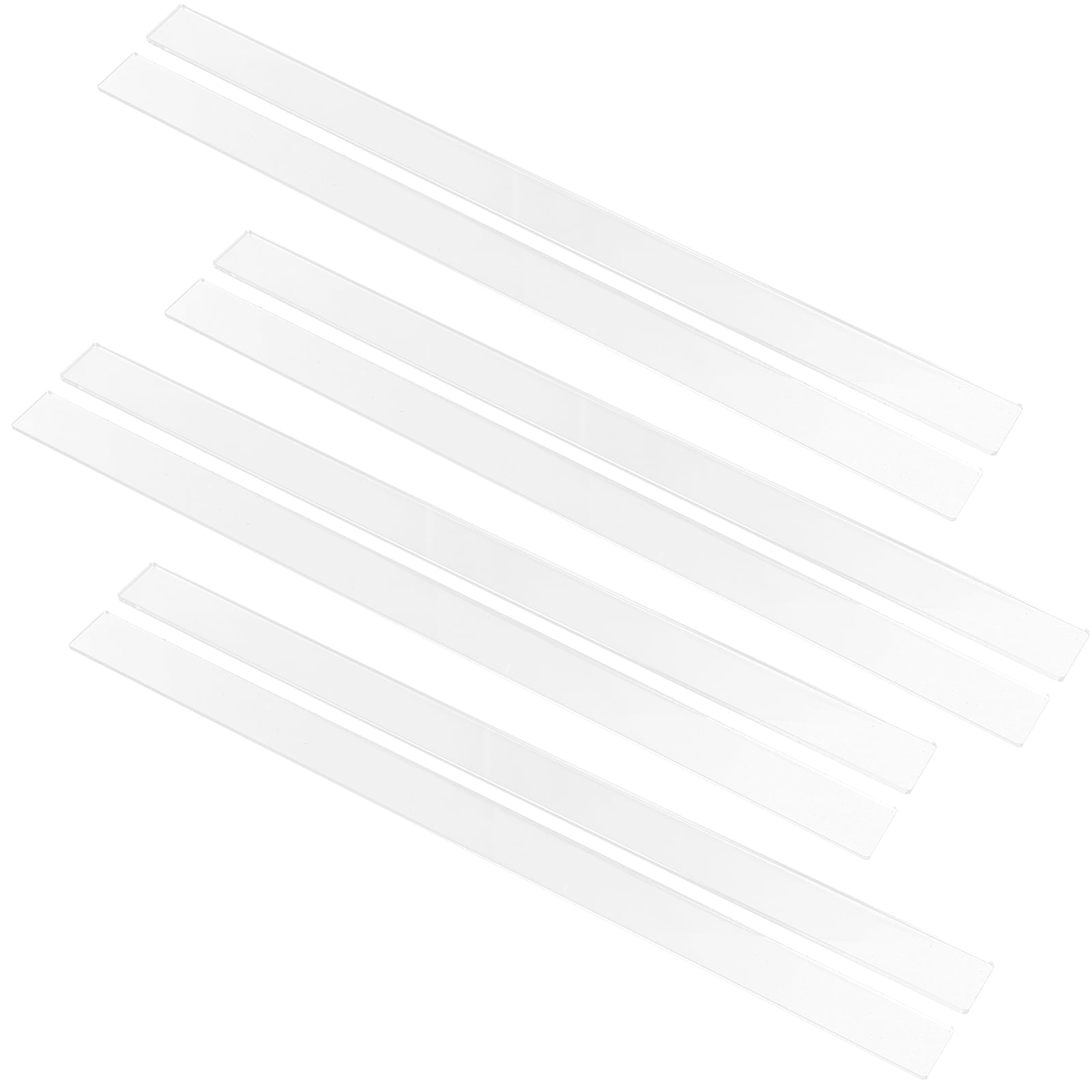 8 Pcs Acrylic Thickness Gauge Visualized Ruler Balance - Walmart.com