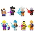 8 Pcs Action Figures Building Blocks Toys Set, Collectible 1.77 Inchs ...