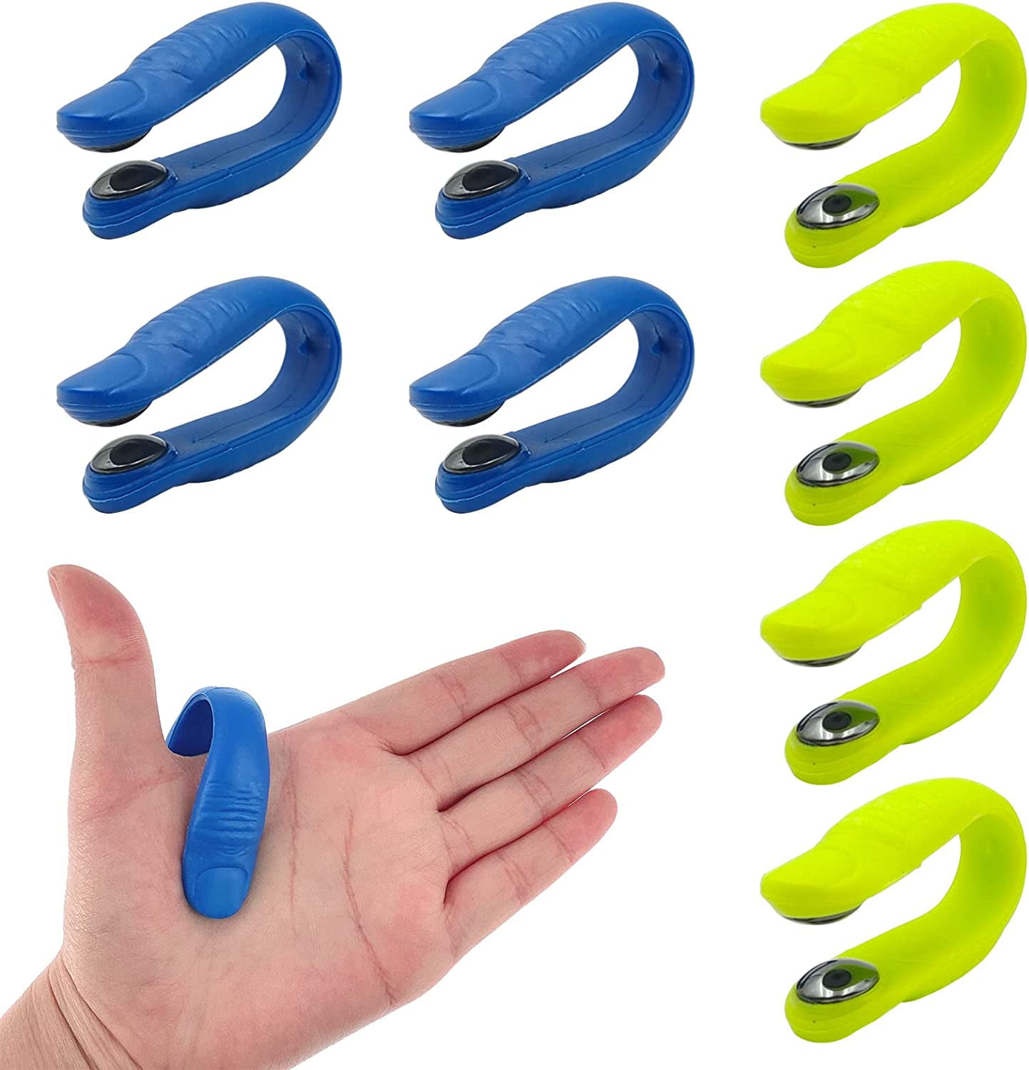 8 Pcs Acupressure Hand Pressure Point Clip,Headache, Migraine,Tension ...