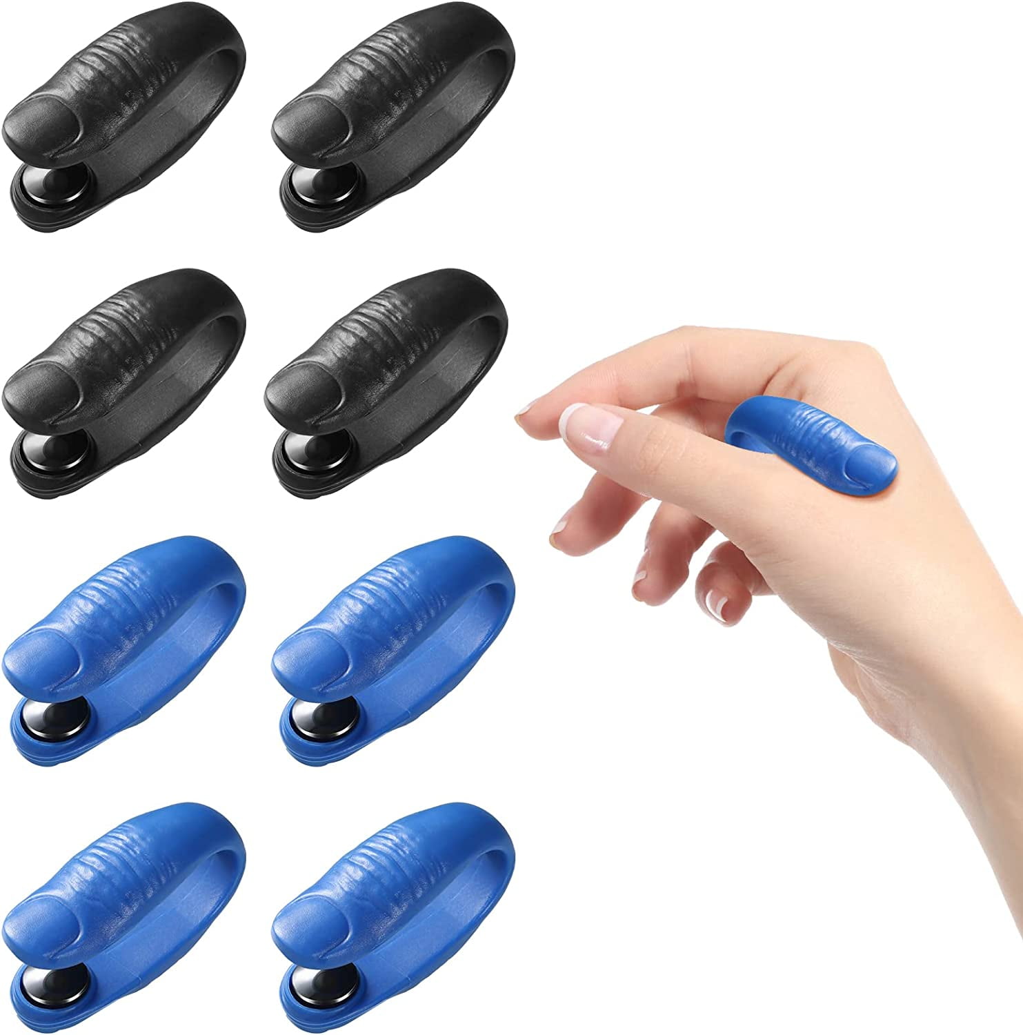 8 Pcs Acupressure Hand Pressure Point Clip Migraine Relief Clip ...