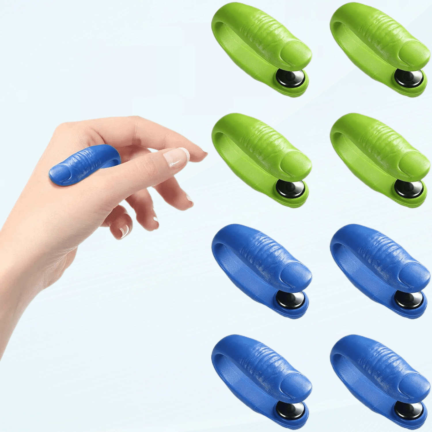 8 Pcs Acupressure Hand Pressure Point Clip Migraine Relief Clip ...