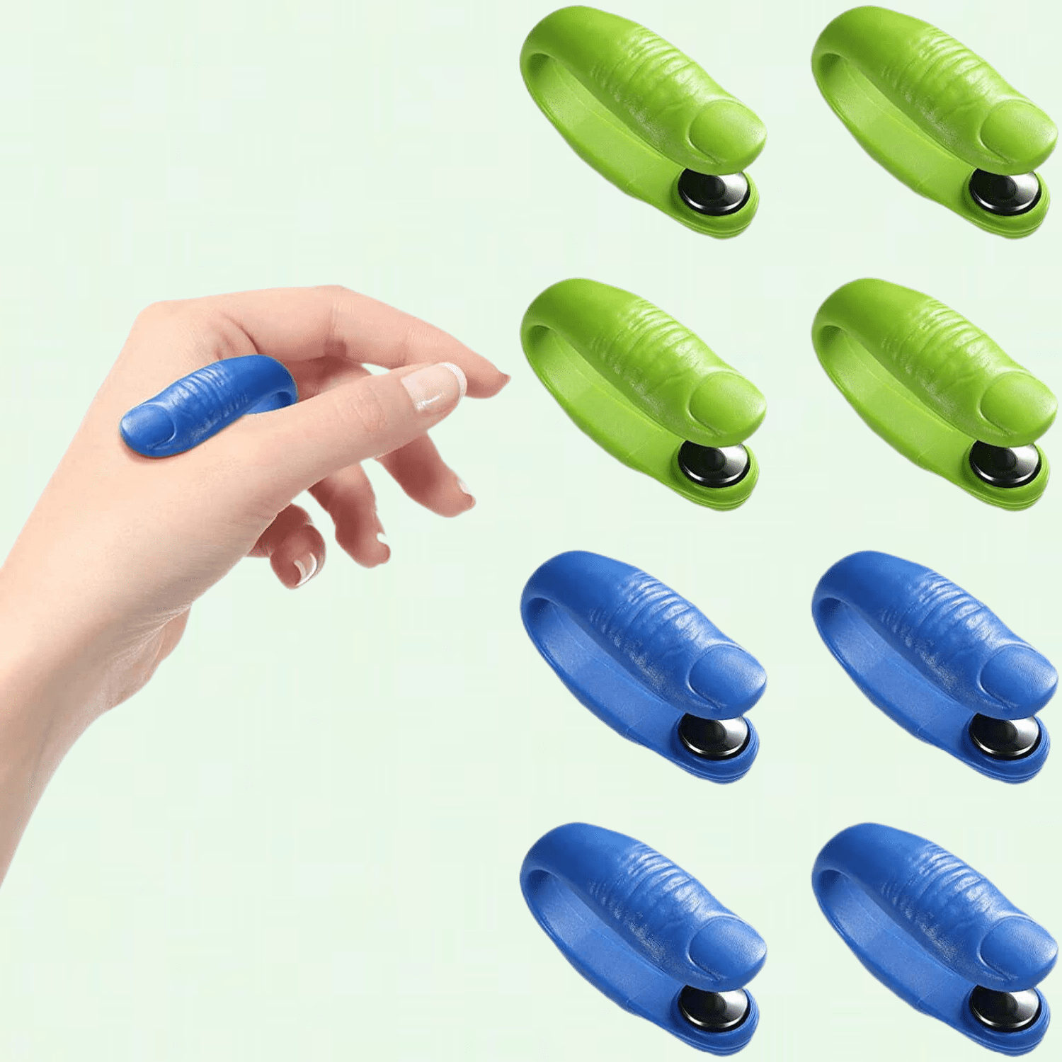 8 Pcs Acupressure Hand Pressure Point Clip, Migraine Relief Tool for ...