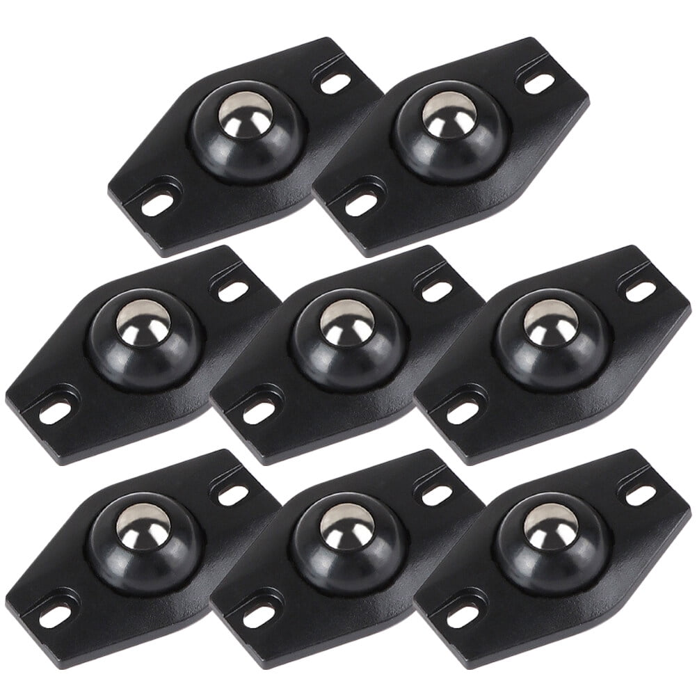 8 Pcs Adhesive Caster Wheels Shopping Cart with Utility Stick for Mop ...