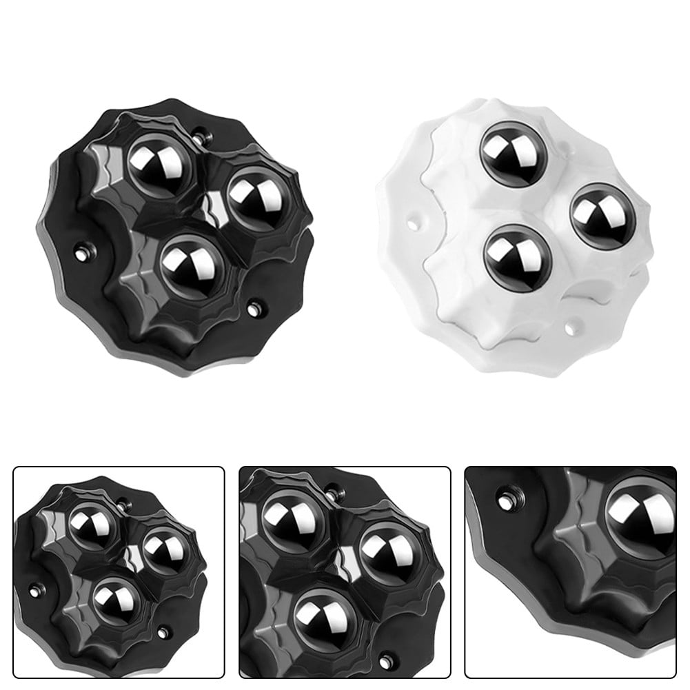 8 Pcs Adhesive Furniture Castors Mute Furniture Ball Casters Mini ...