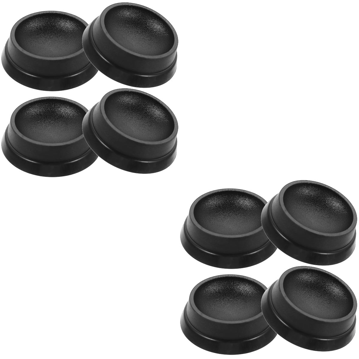 8 Pcs Anti-skid Wheels Glide Chair Leg Covers Flooring Furniture Feet ...