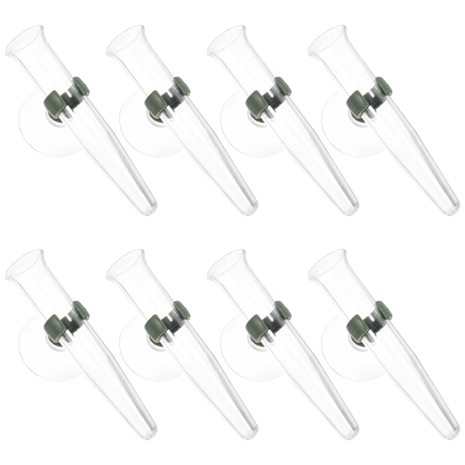 8 Pcs Appker Vase Bud Vases by Case Flower Preservation Tube Water ...