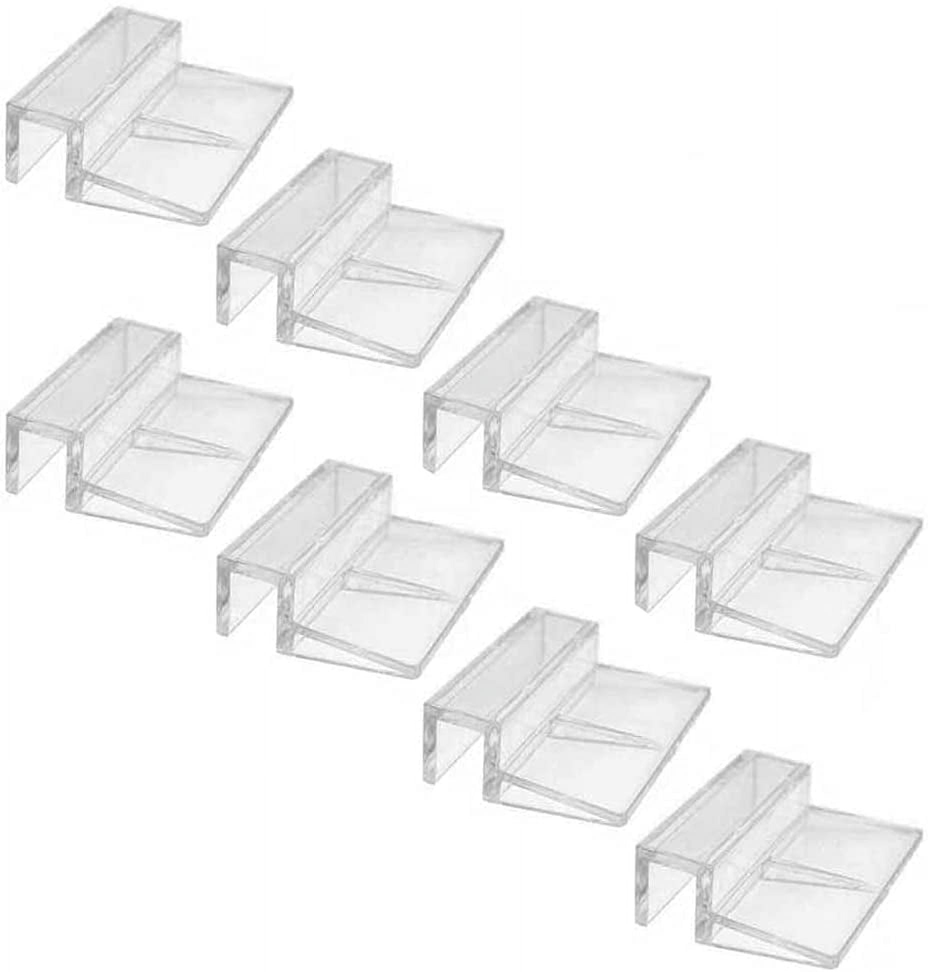 8 Pcs Aquarium Glass Cover Clip Clear Acrylic Fish Tank Glass Cover ...