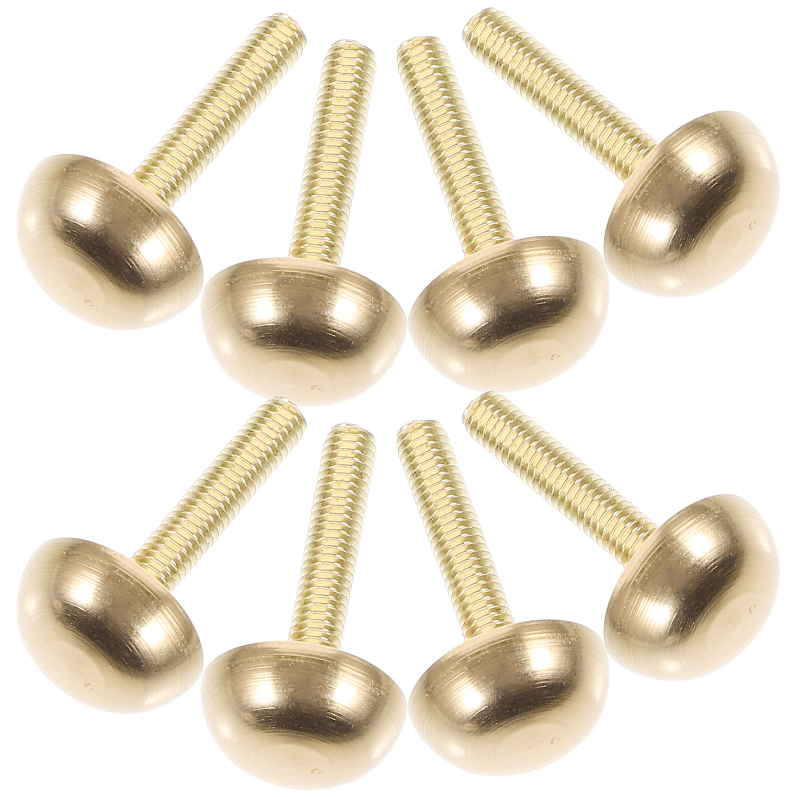 8 Pcs Arc Decorative Screws Covers Caps Upholstery Hardware for Glass ...