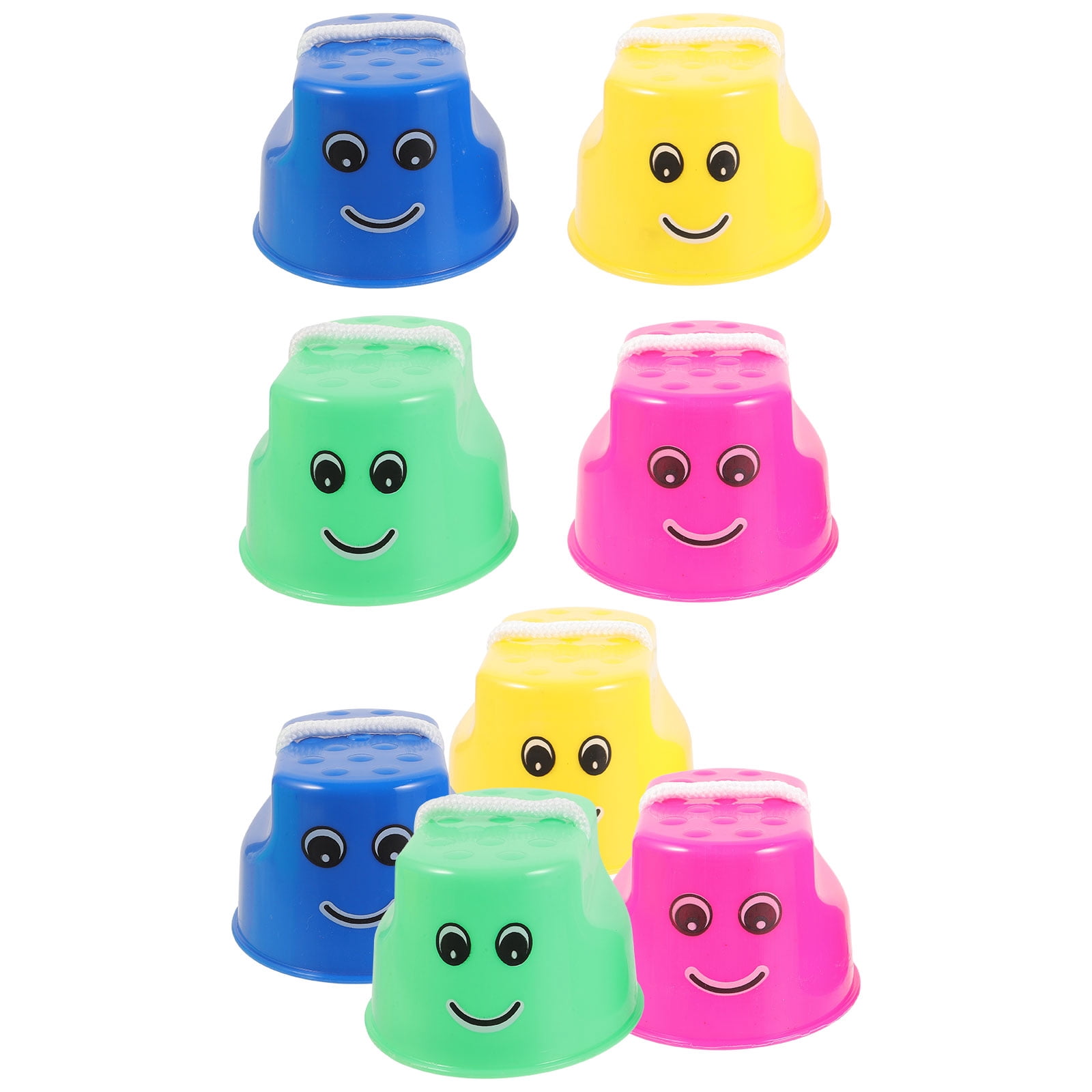 8 Pcs Balance Jumping Stilts Stepper Kids Toy Children's Playground ...