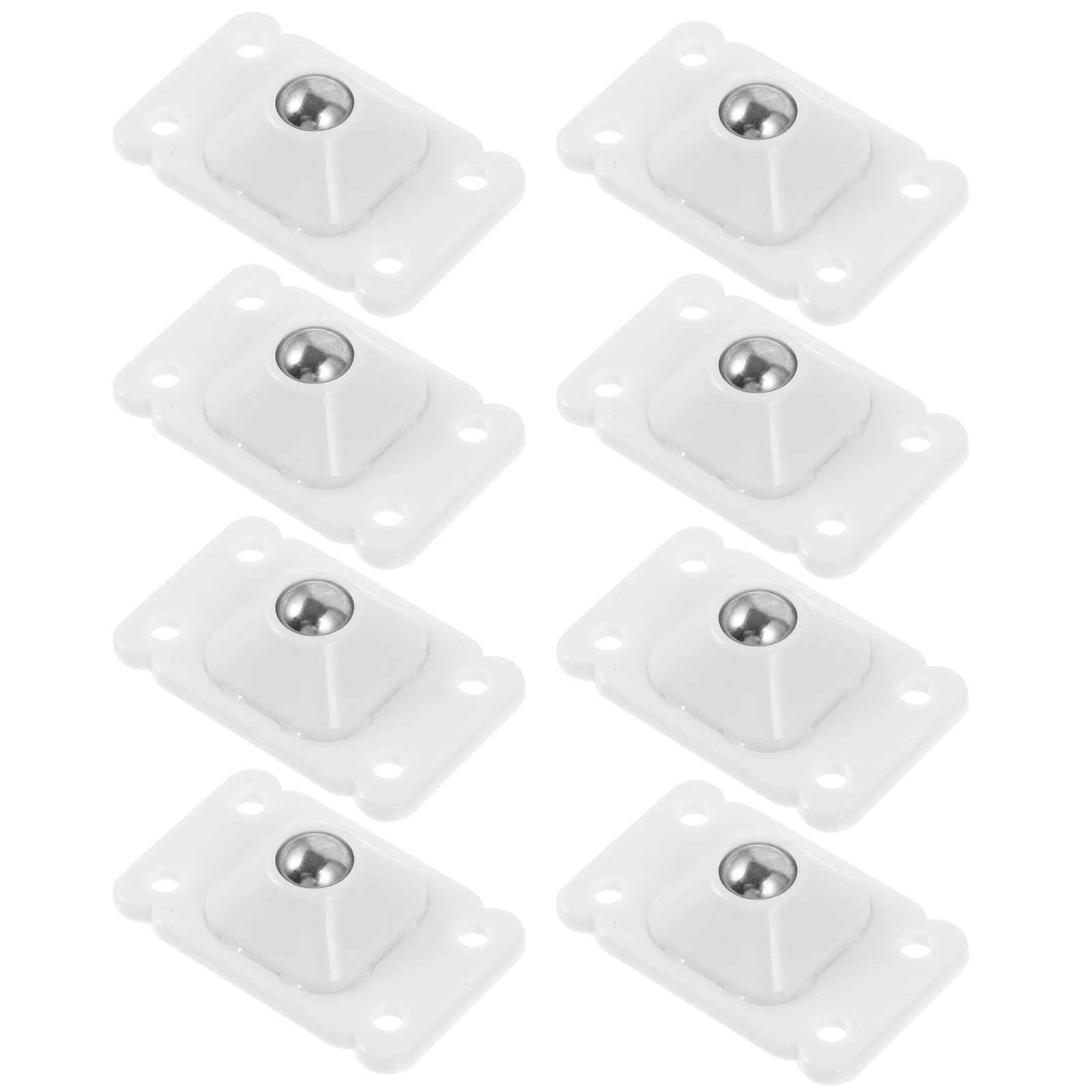 8 Pcs Rollers Mini Universal Pulley at The Bottom of Box No Trace ...
