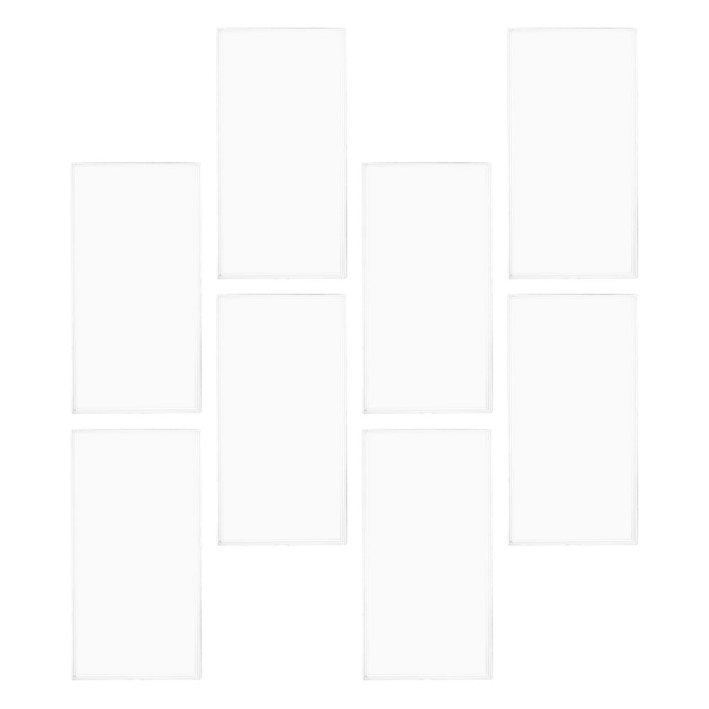 8 Pcs Banknote Collection Box Display Case Bills Container Clear Money ...