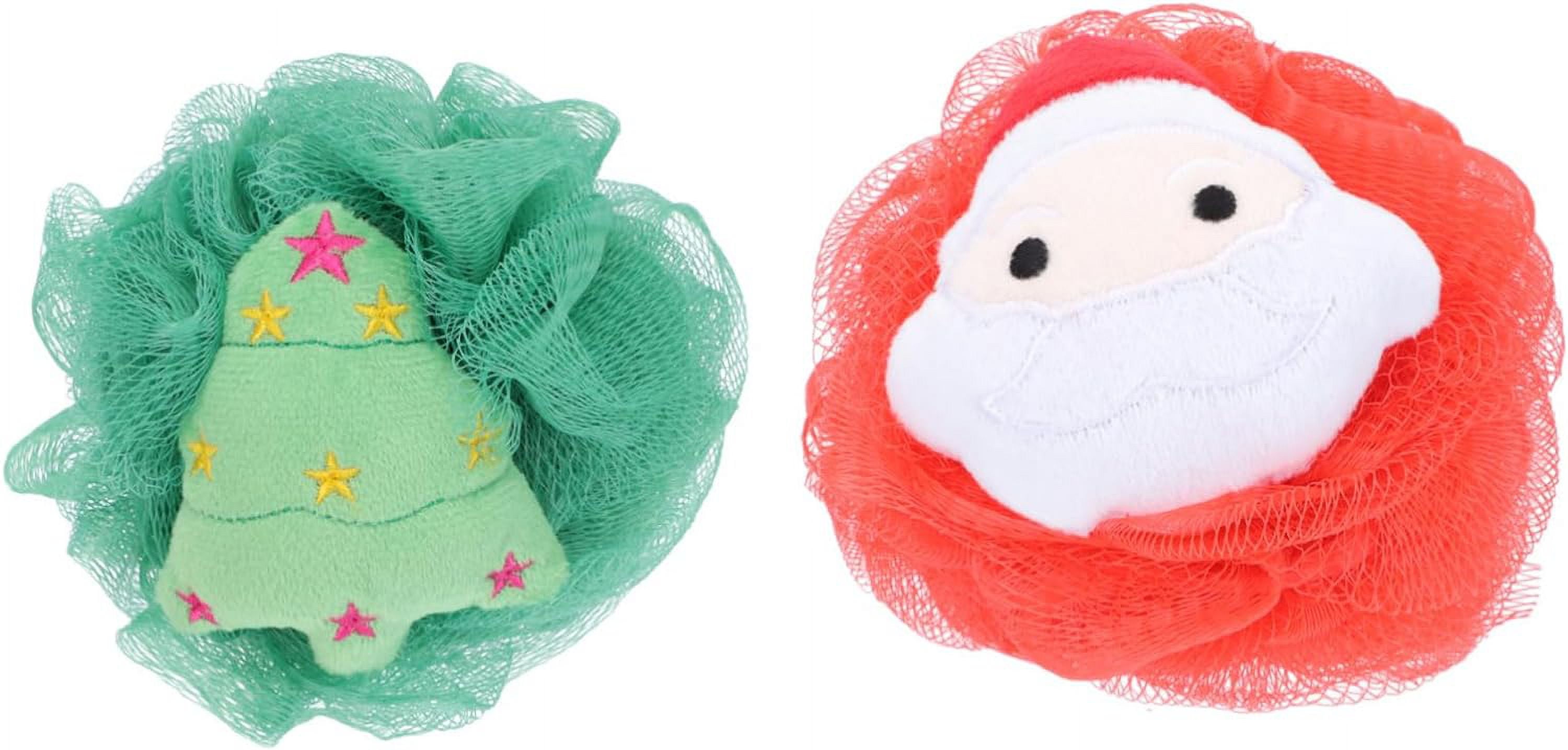 8 Pcs Bath Ball Mesh Shower Ball Mesh Bath Sponges Shower Scrubber ...