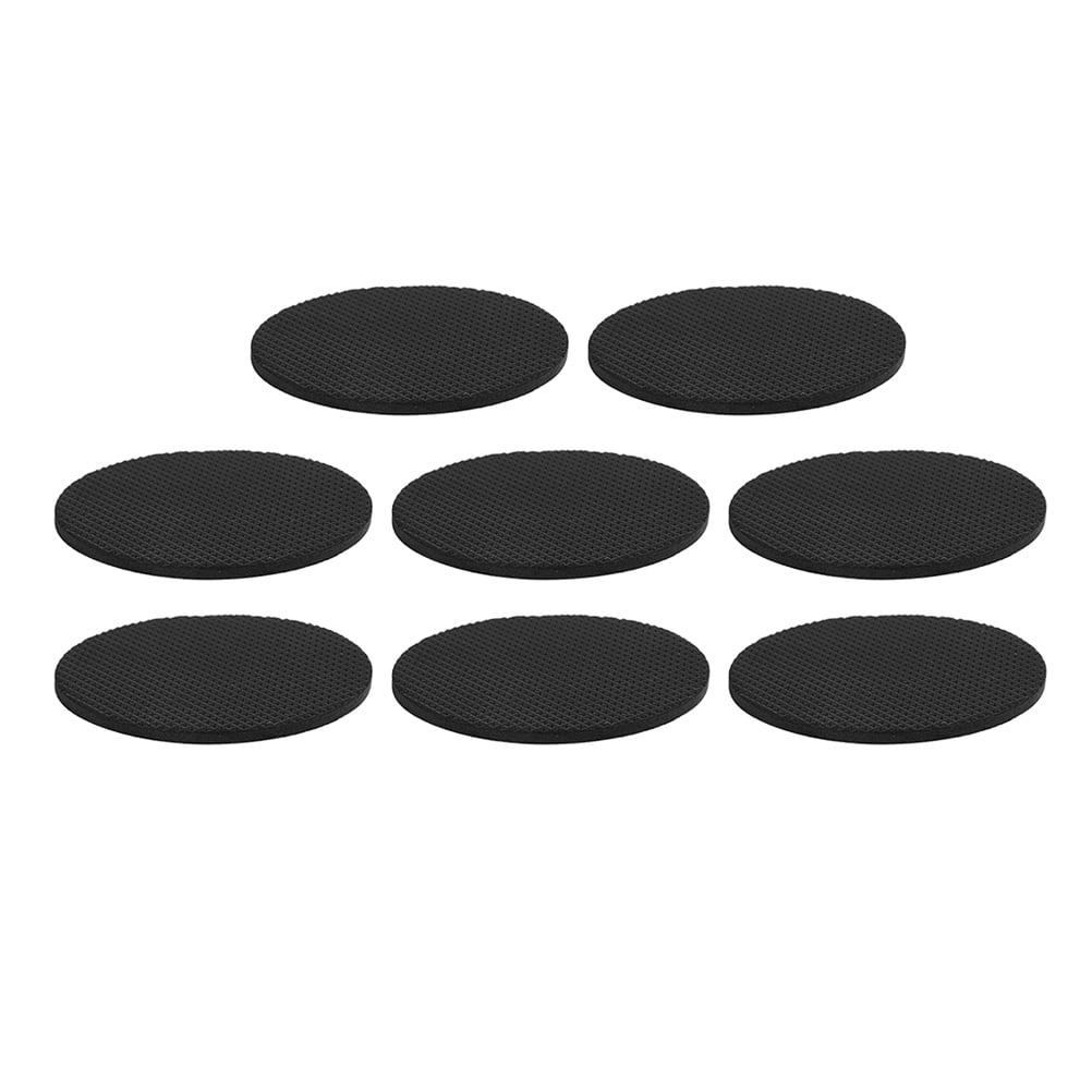 Hytrove Table Leg Adjustment Pad Black 8Pcs 3.3X3.3X0.2In EVA - Walmart.com