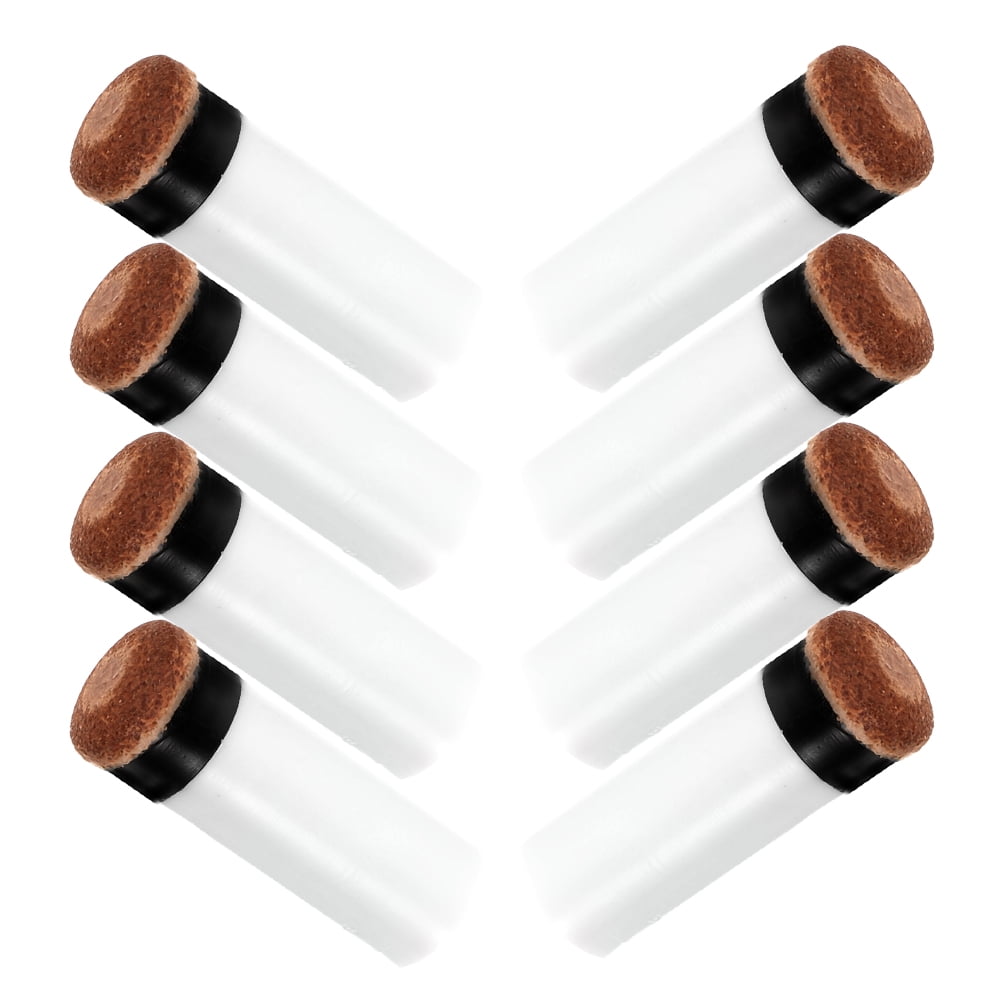 8 Pcs Billiards Equipment Accessories Club Ferrule Pool Stick Tips ...