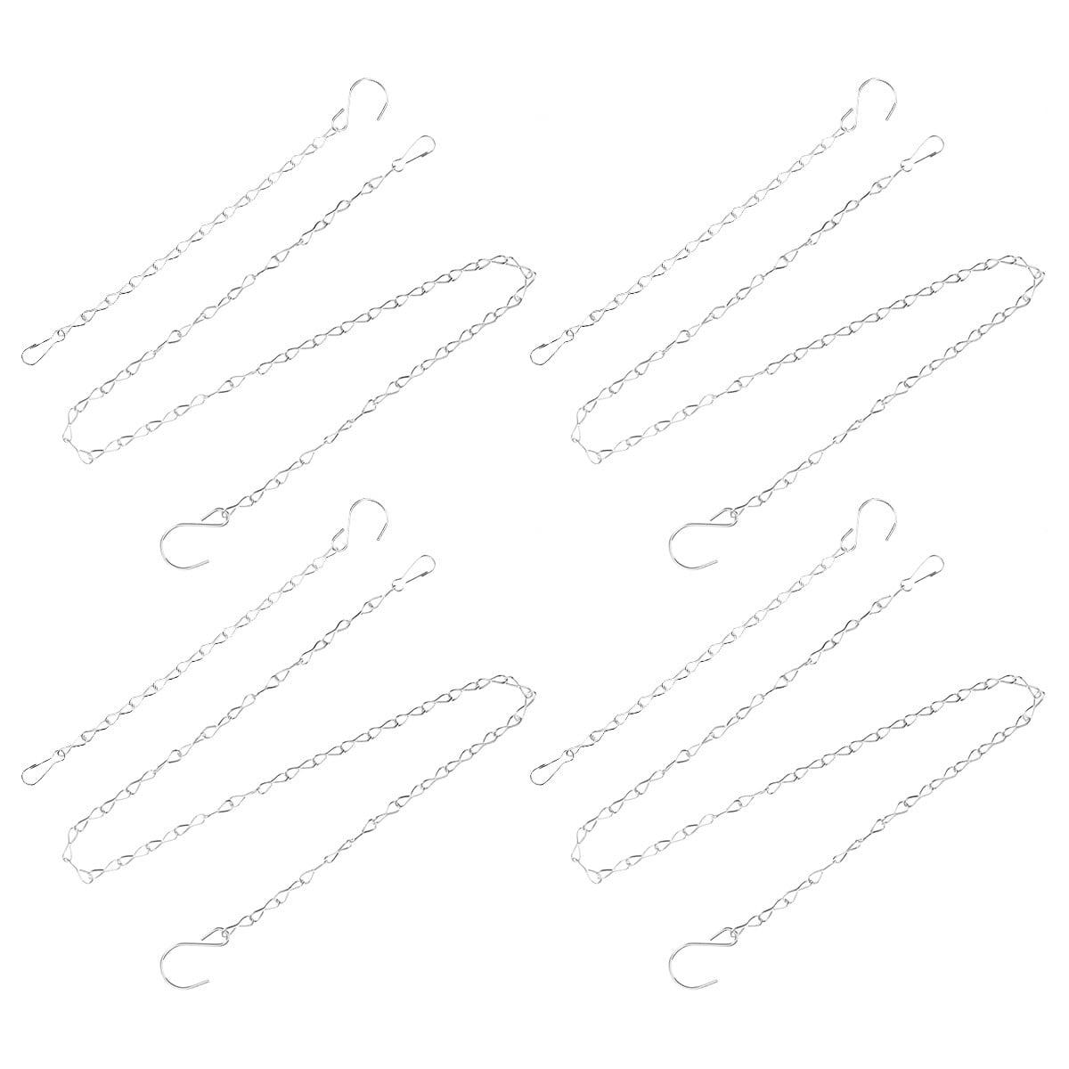 8 Pcs Bird Feeder Hangers Plant Hanging Chain Steel Hanging Chain ...