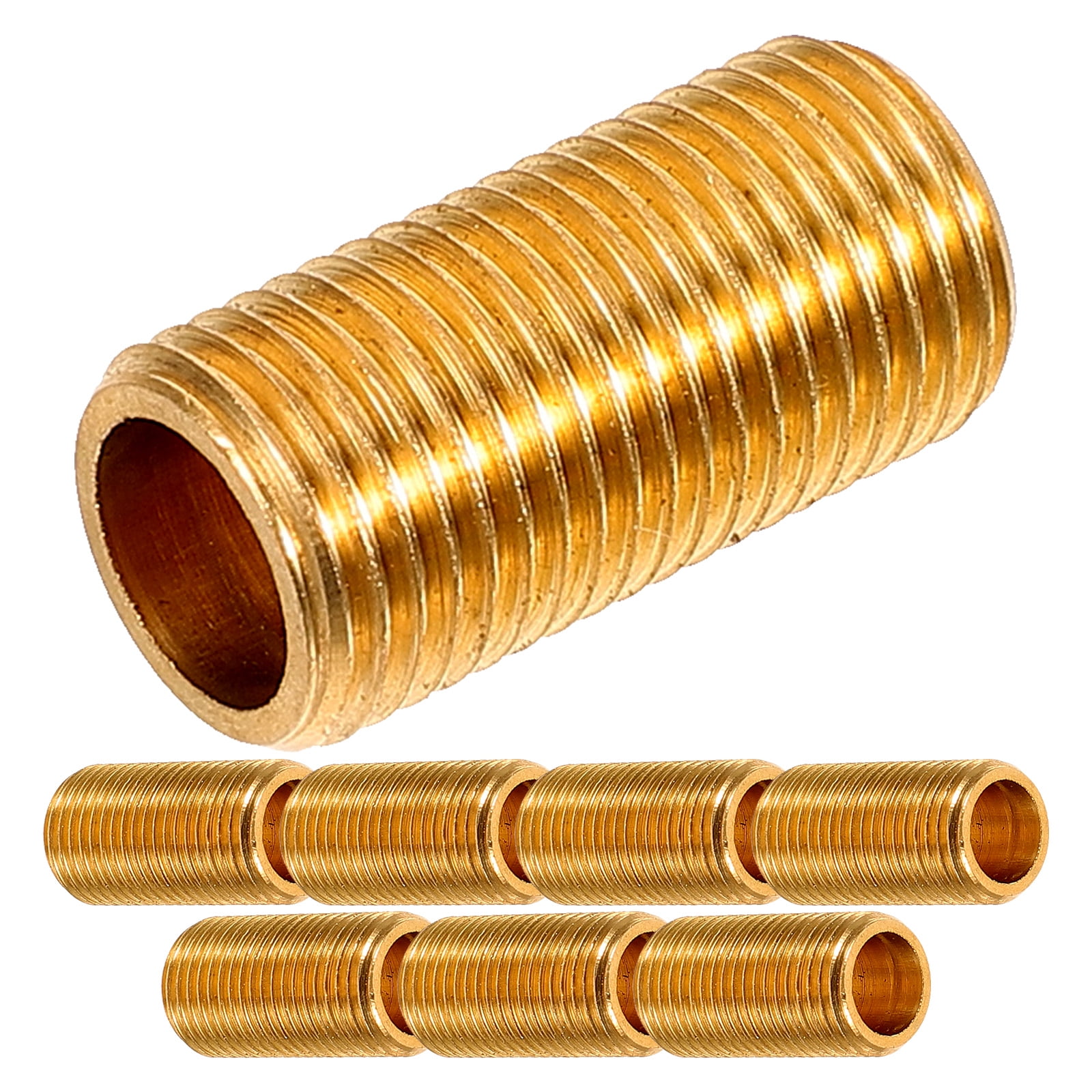 TABLZONE Versatile Golden Copper Coupling, M10 Thread, Lamp Rod ...