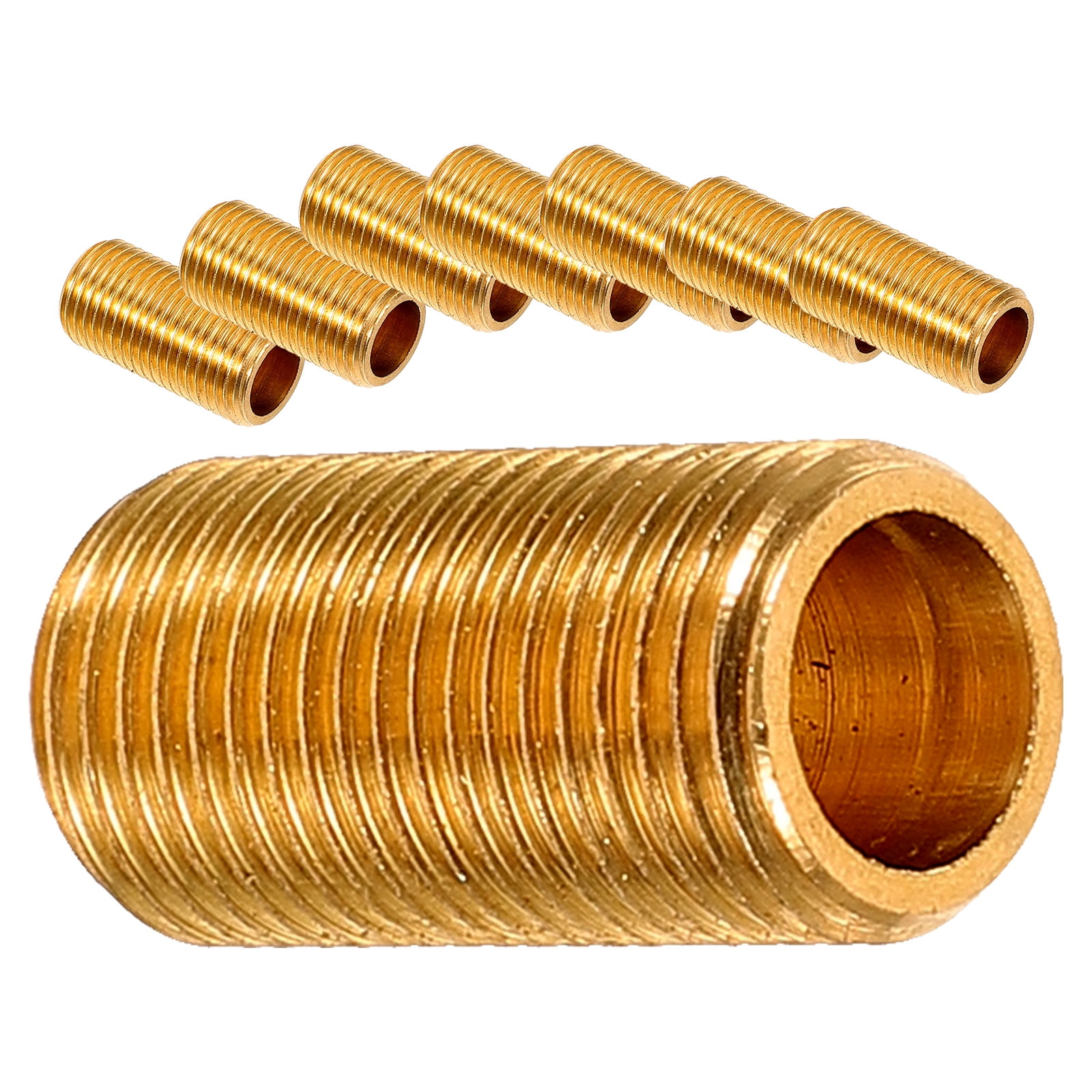 8 Pcs Brass Dental Tube Pendant Light Fixtures Lamp Pipe Hollowed Lamp ...