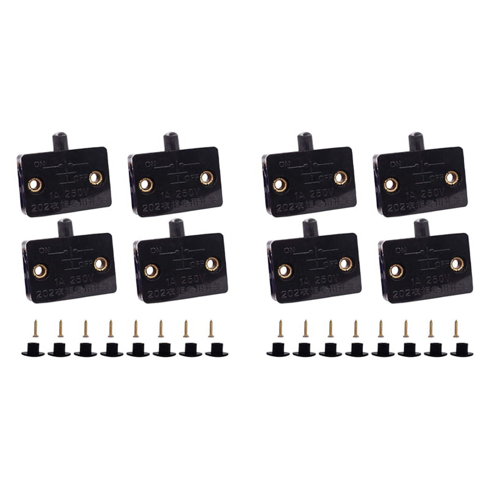 8 Pcs Cabinet Door Switch Cabinet Lamp Switch Drawers Open on Close ...