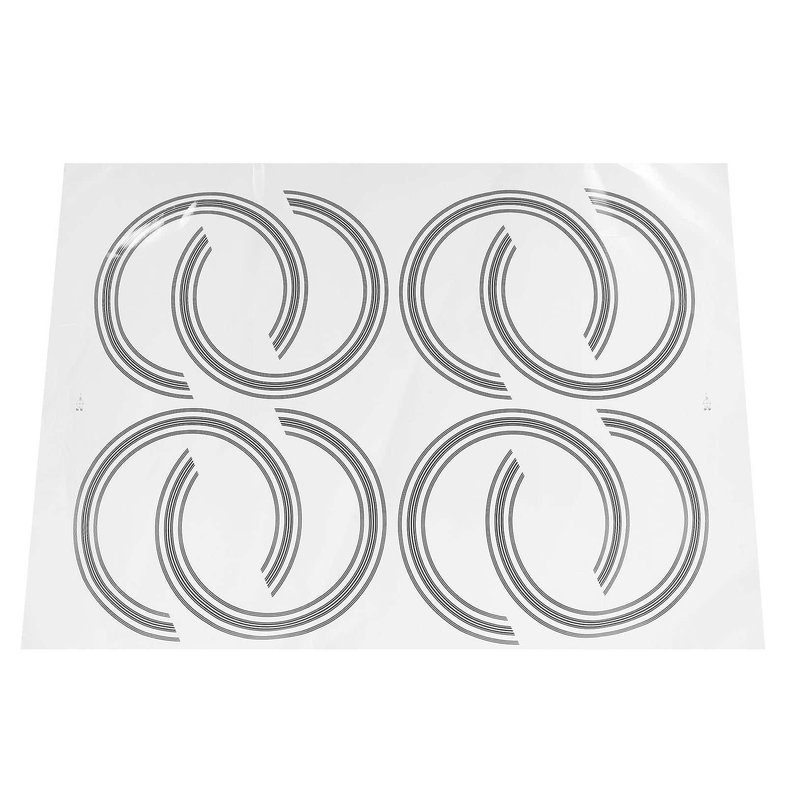 8 Pcs Cable Guitar Sound Hole Sticker Decal Decorations Acoustic ...