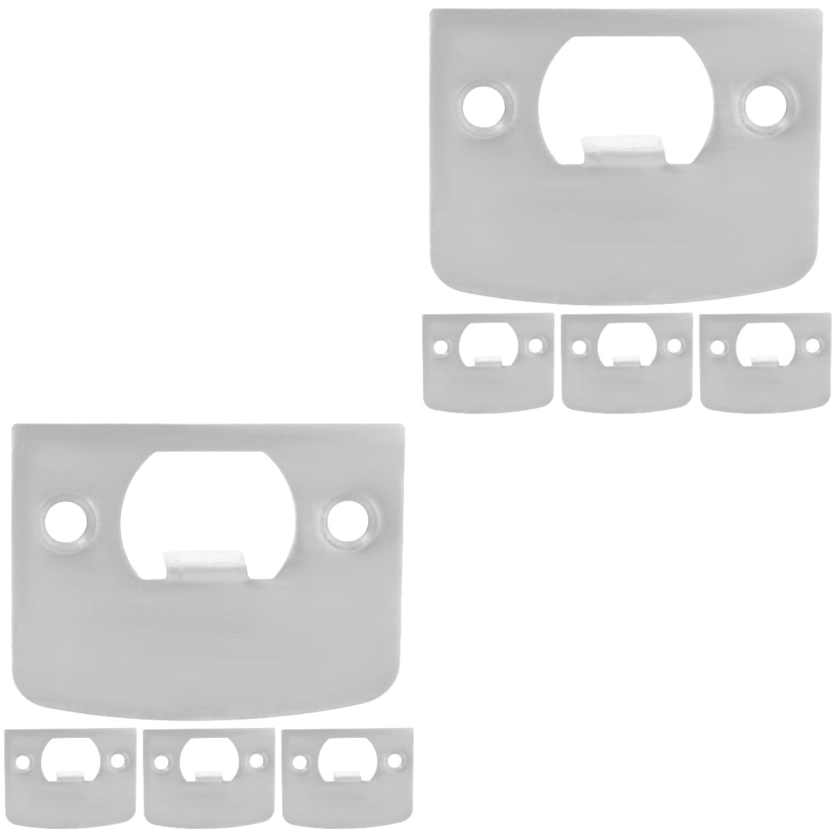 8 Pcs Cam Block Stainless Steel Repair Kit Door Handle Locks Strike ...