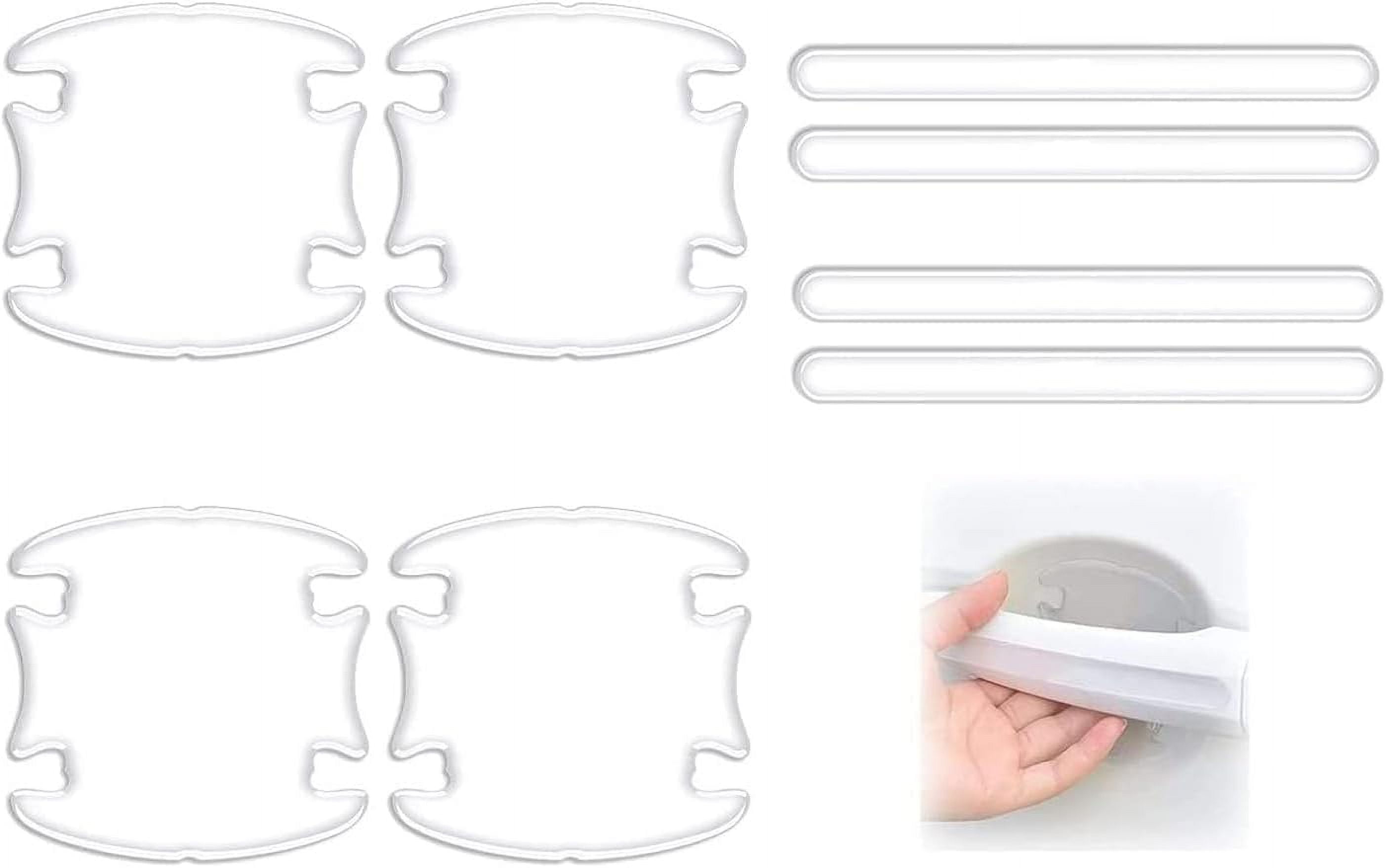8 Pcs Car Door Handle Protector Stickers, Transparent Car Door Handles ...
