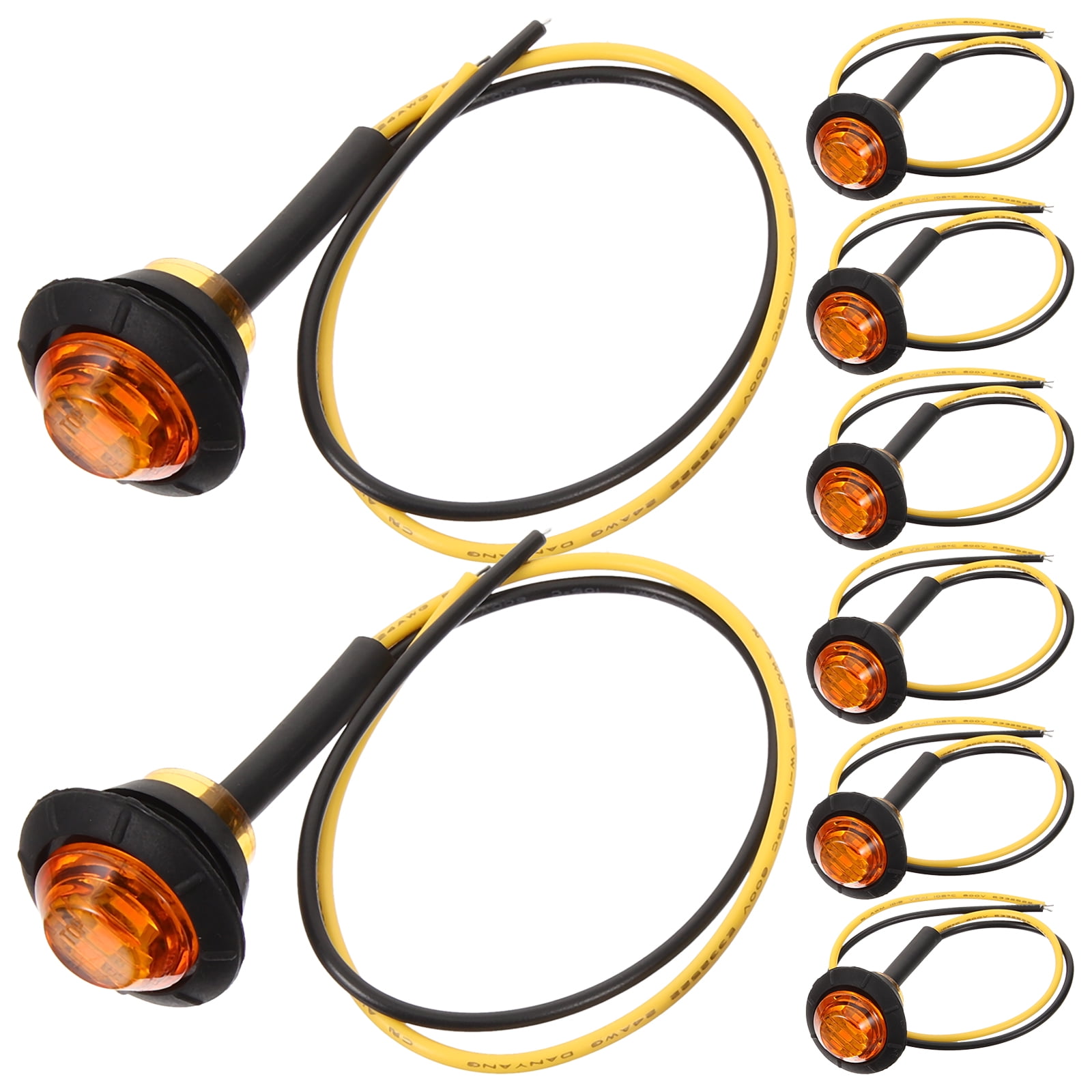 8 Pcs Car Indicator Light Boat Trailer Lights Indicators Lamp Side ...