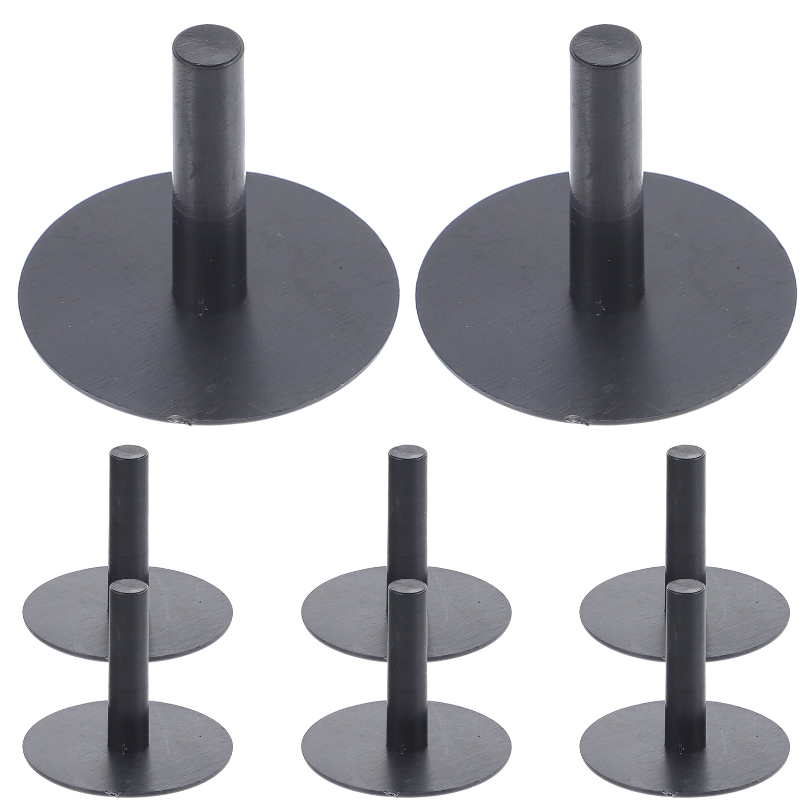 8 Pcs Car Mount Plastic Duct Display Rack Unique Holder Shelves Duck ...