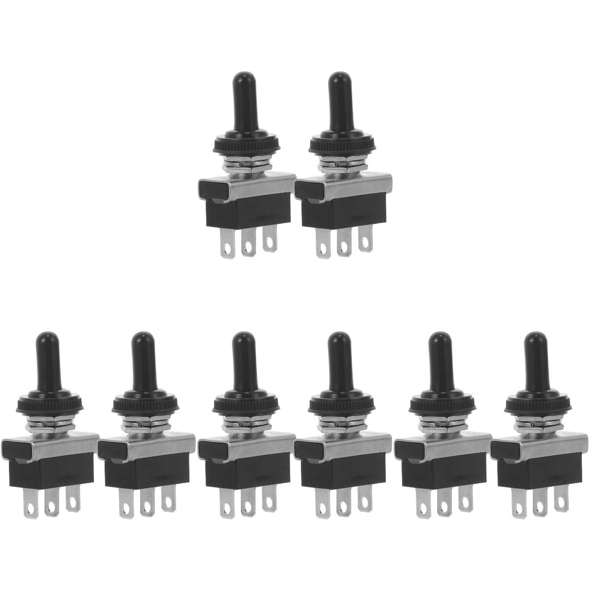 8 Pcs Car Size Professional Toggle Switch Toggle Switch Parts ...