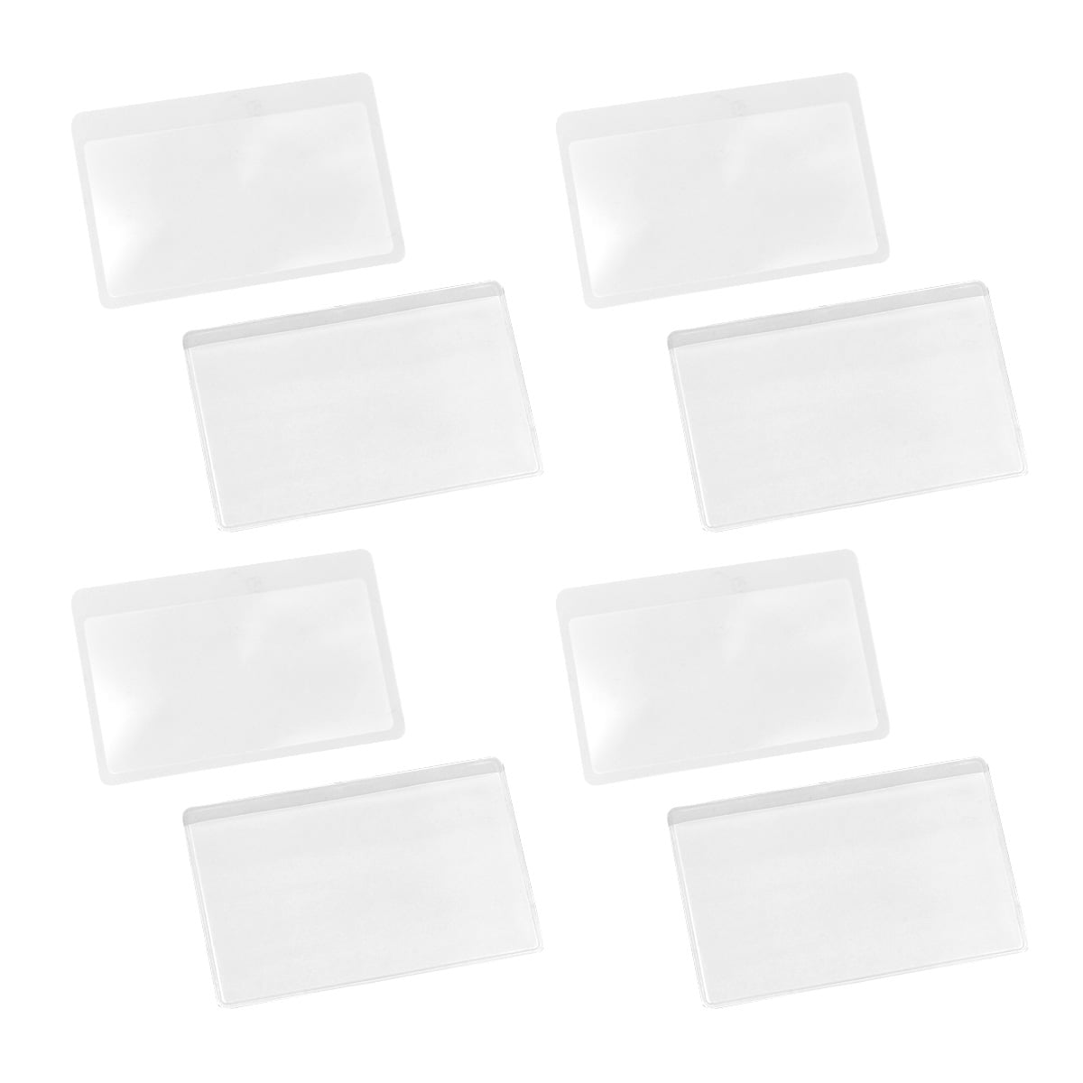 8 Pcs Cards Portable Magnifier Magnifying Glasses Portable Magnifying ...