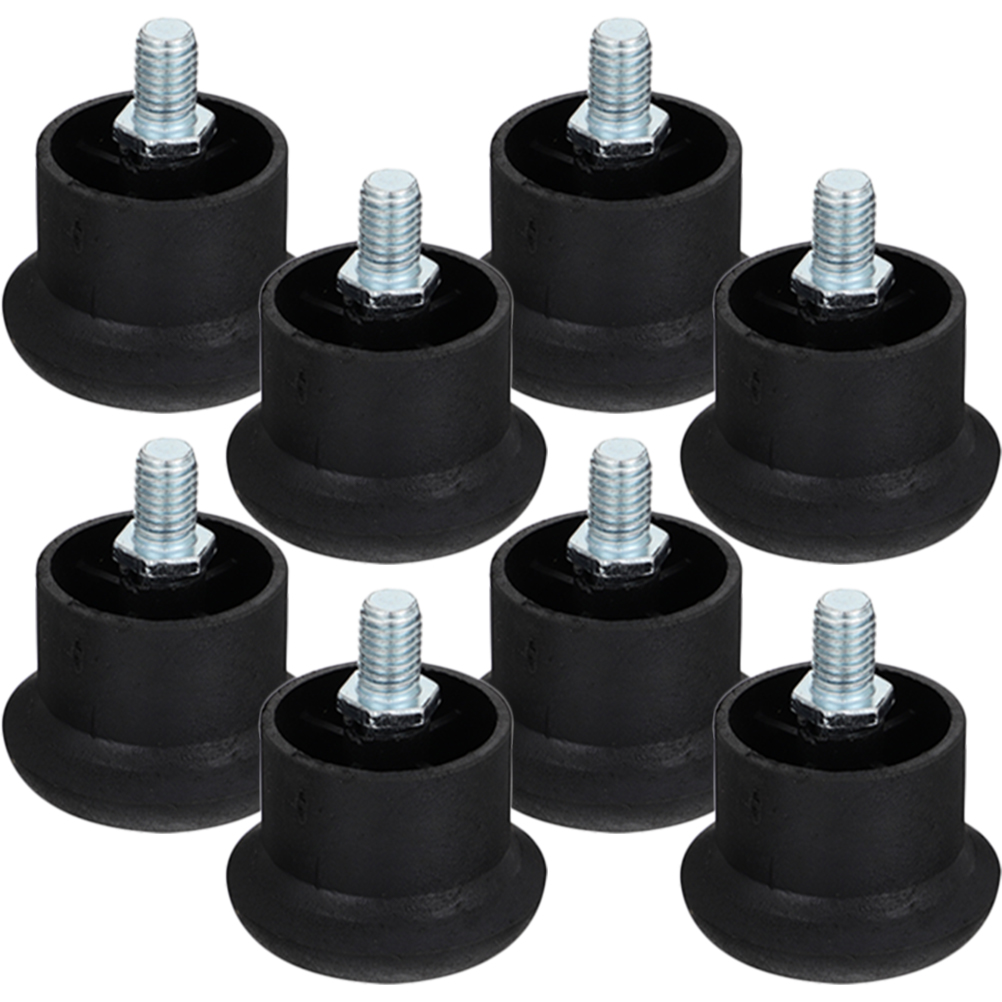 8 Pcs Chair Fixed Foot Pad Feet Fixing Casters Footed Pads Chairs Floor ...