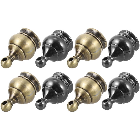 FENGGUIQU 8Pcs Assorted Color Light Screw Caps and Lamp Finials for ...