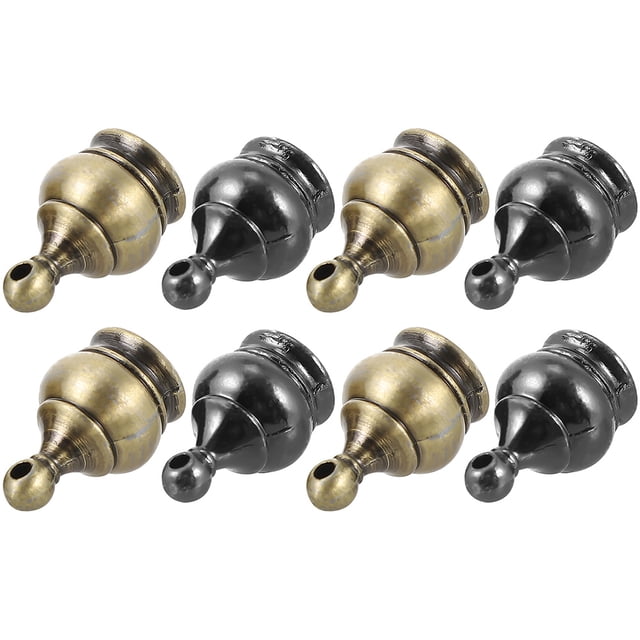 8 Pcs Chandelier Cap Nuts Light Screw Lamp Shade Holder - Walmart.com