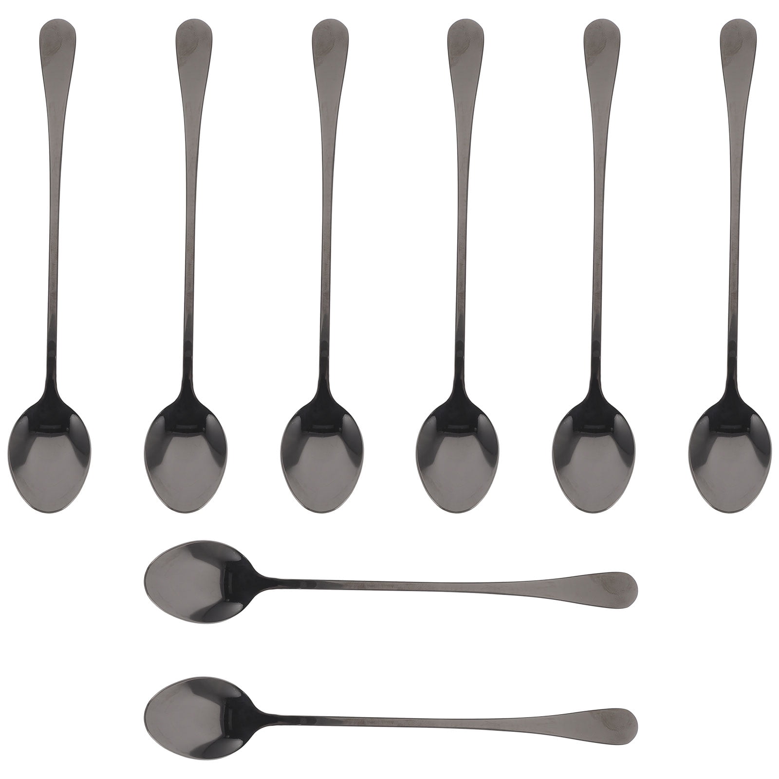 8 Pcs Coffee Spoon Home Spoons Household Cocktail Ice Cream Scoop ...