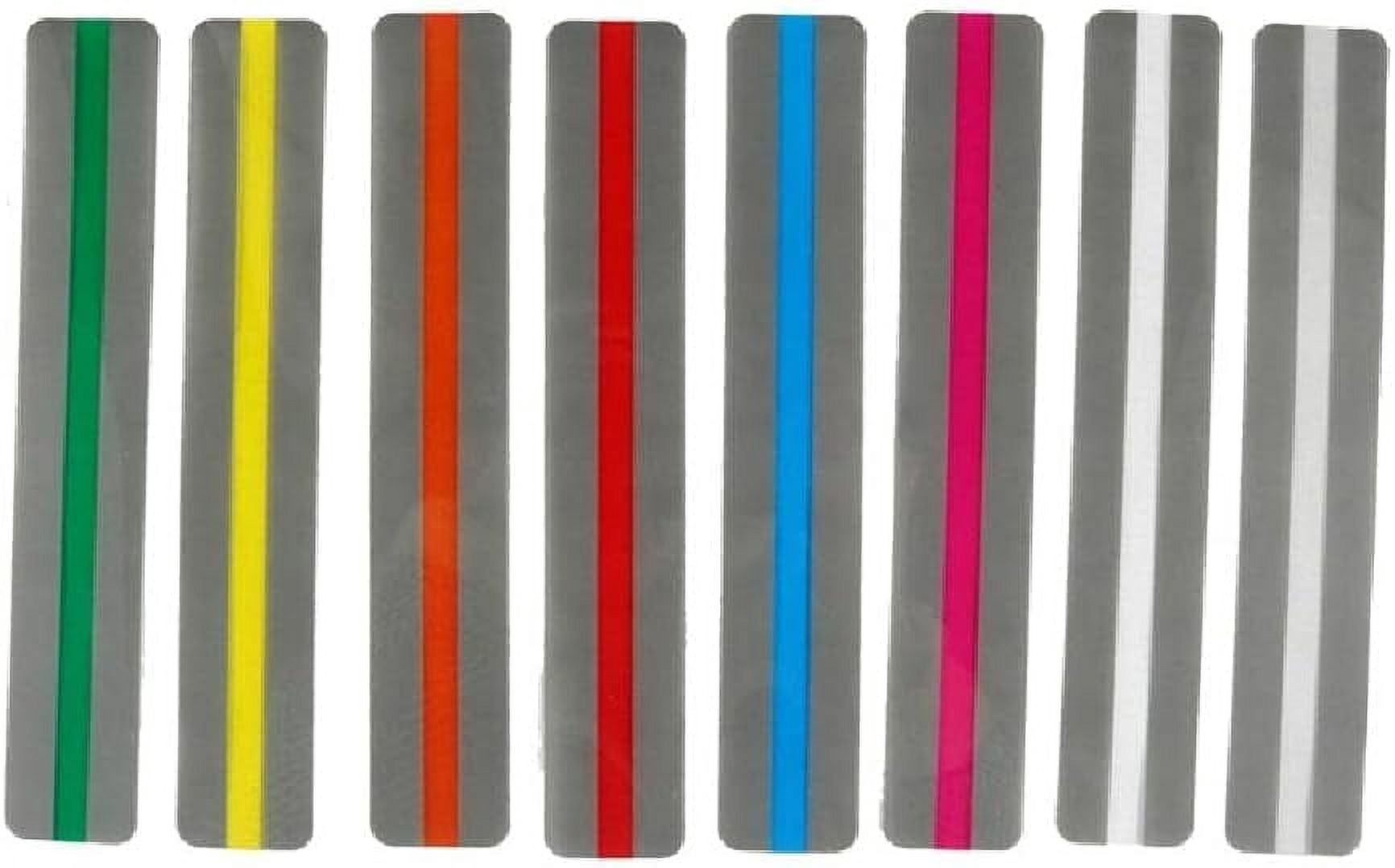 8 Pcs Color Transparent Strips School Supplies Highlight Colored ...